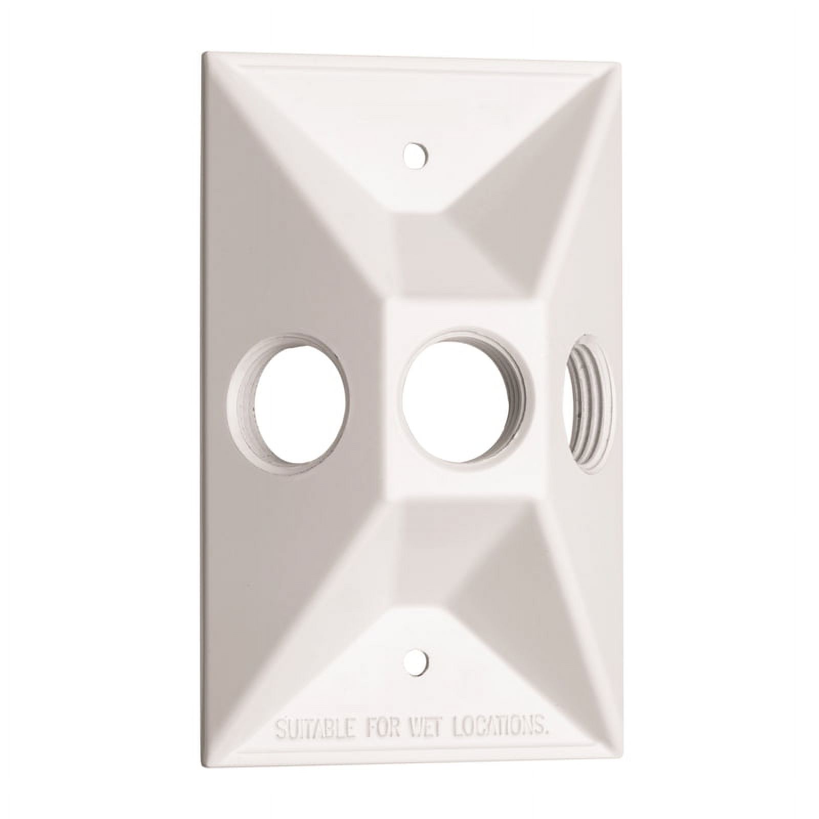 WP BOX COVER WHITE 3H (Pack of 1) - Walmart.com