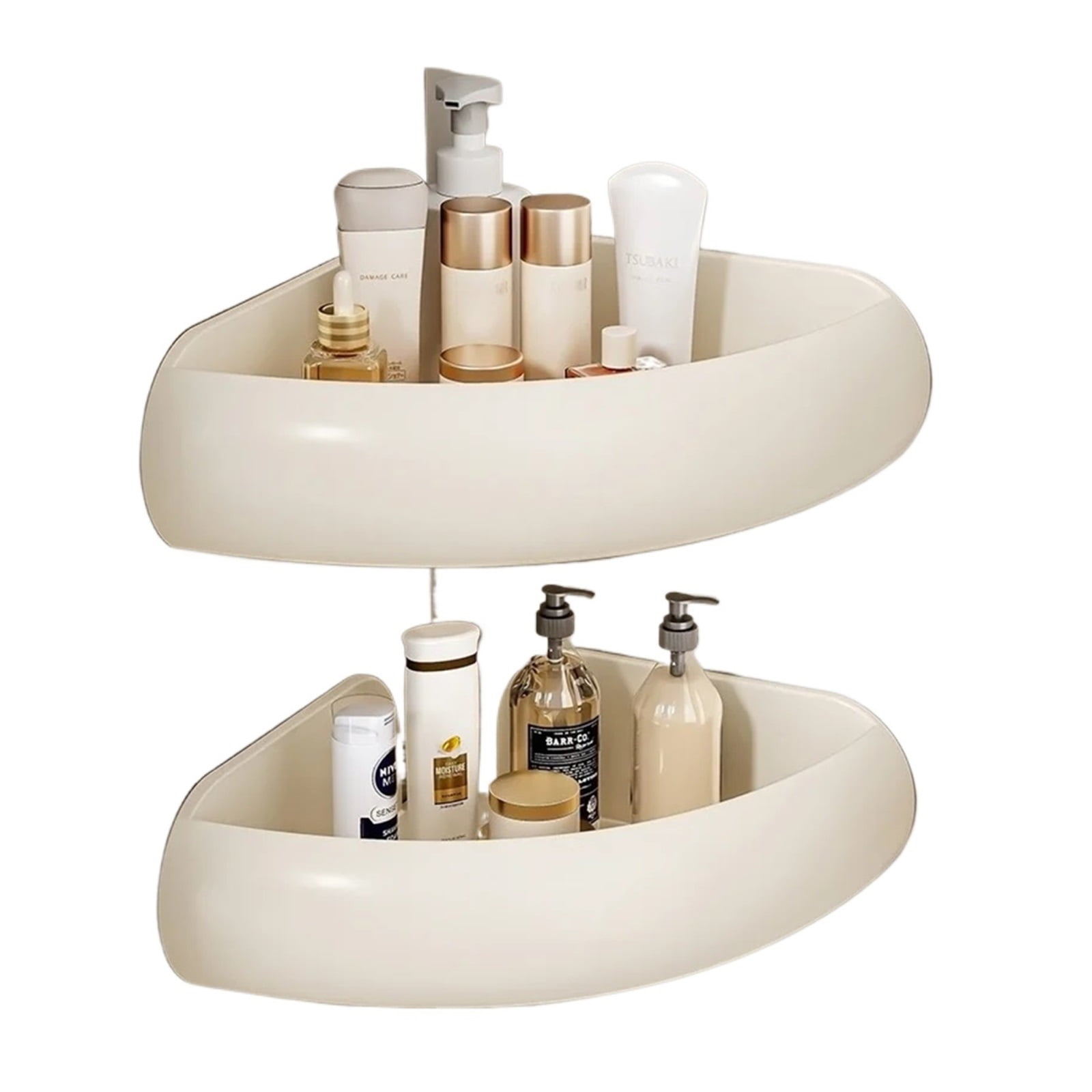 WP Bathroom Shelf Wall Shelves Triangular Round Shelves for Bathroom No ...