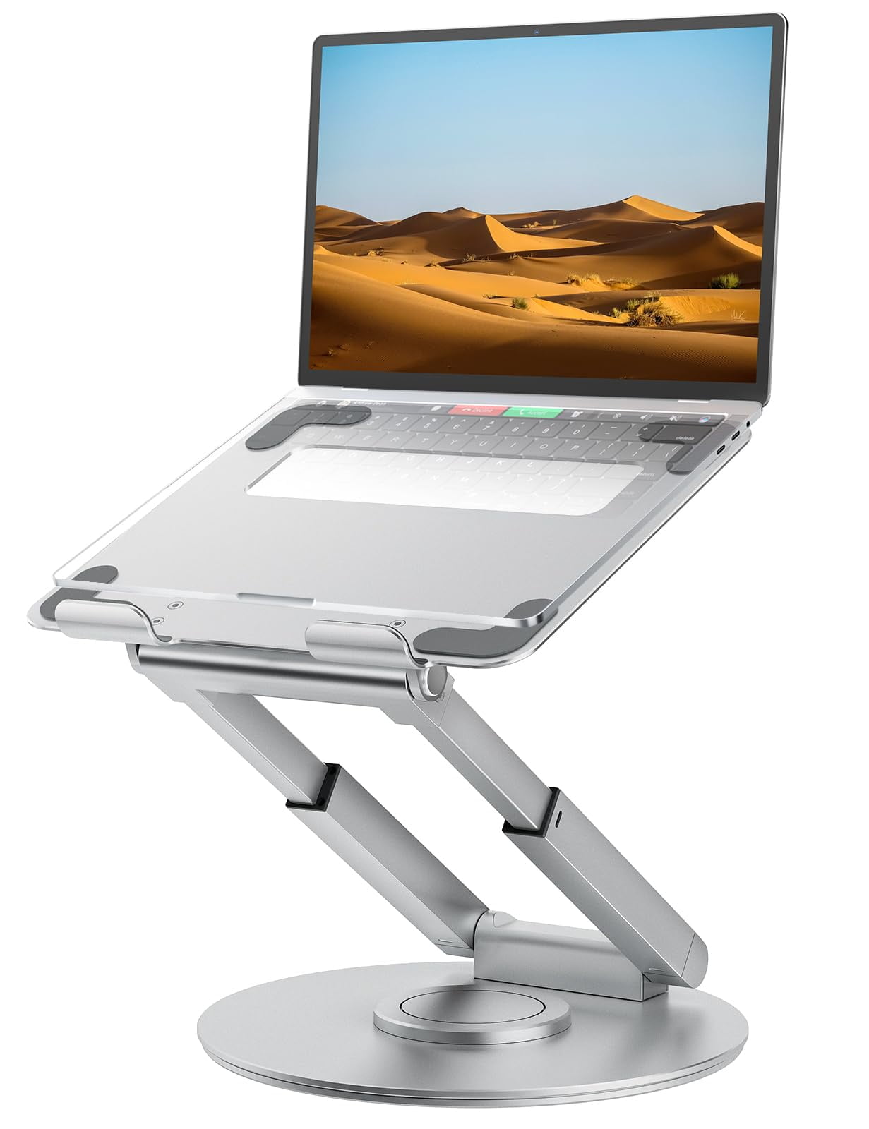 WP Desktop Telescopic Laptop Stand with 360° Swivel Base, Adjustable ...
