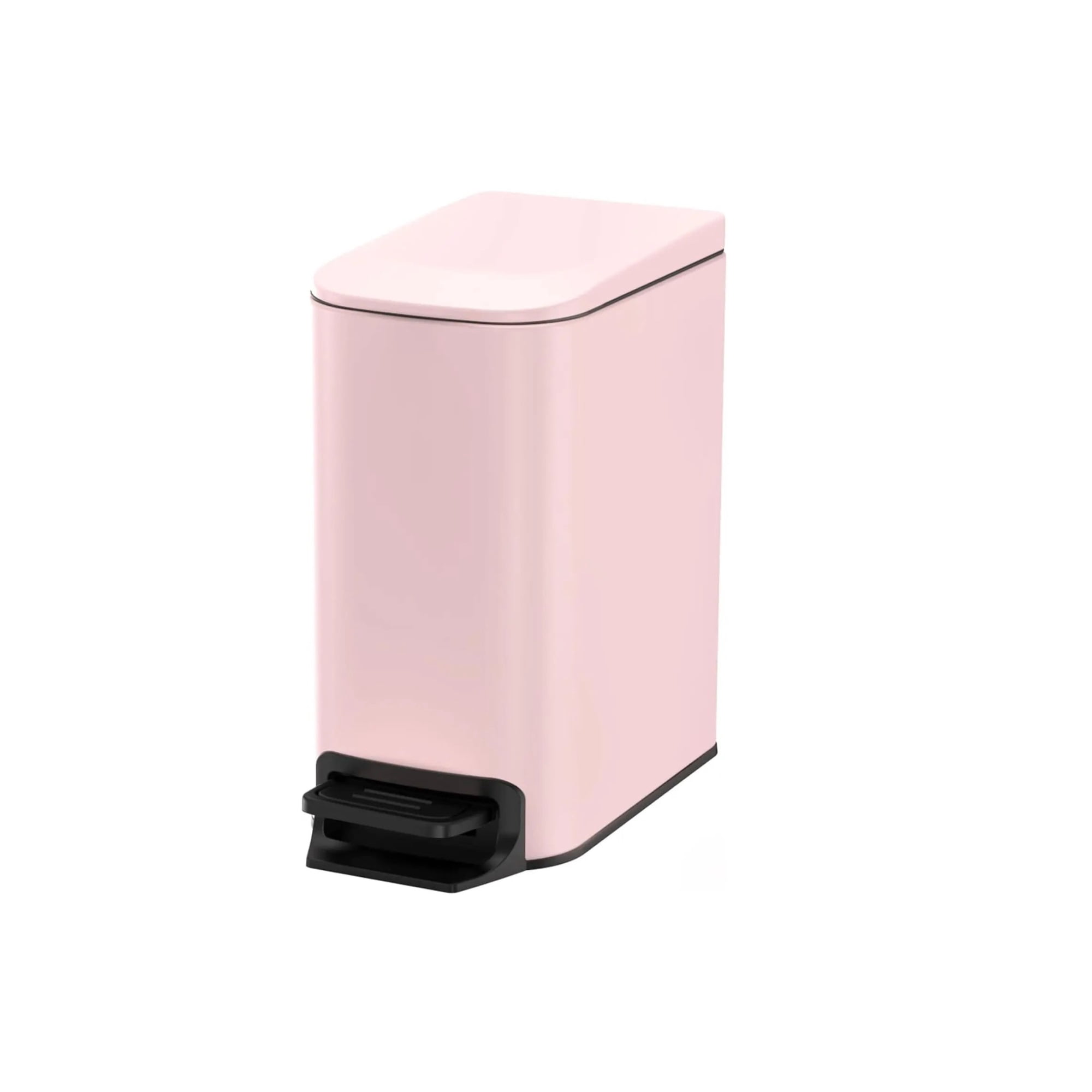 WP Small Trash Can with Lid, Soft Lid, Pedal, 6 Liter/1.6 Gallon ...