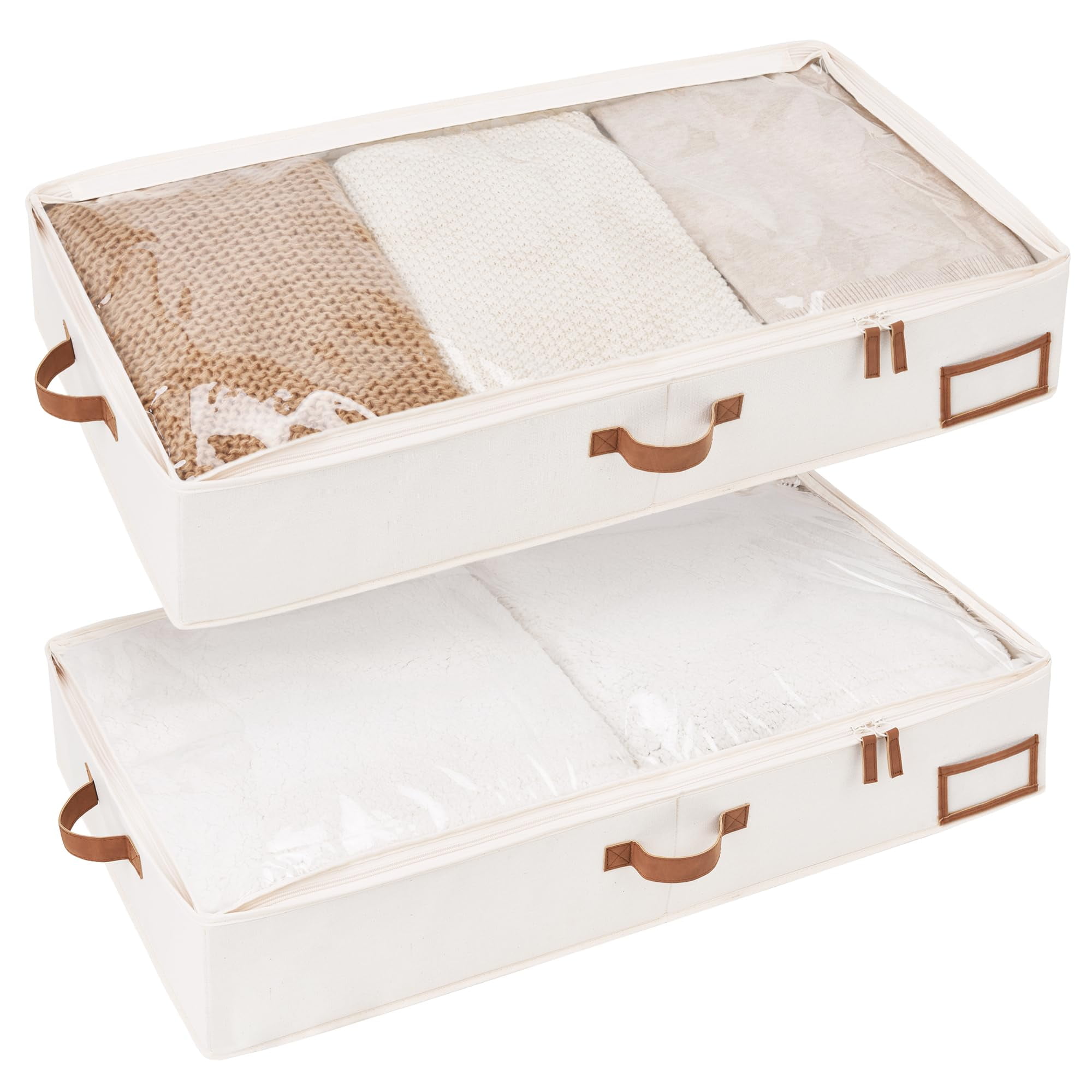 WP StorageWorks Large Under Bed Storage Containers with Handles and ...