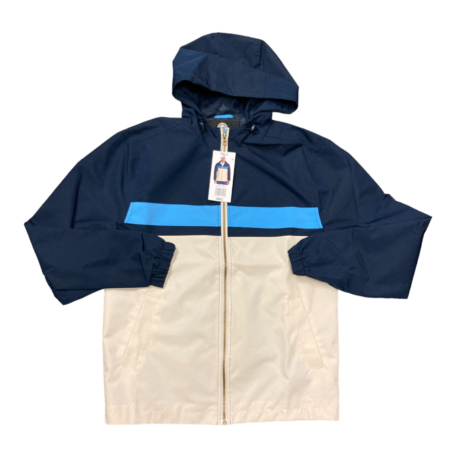 WP Weatherproof Men's Full Zip Lightweight Hooded Rain Jacket - Walmart.com