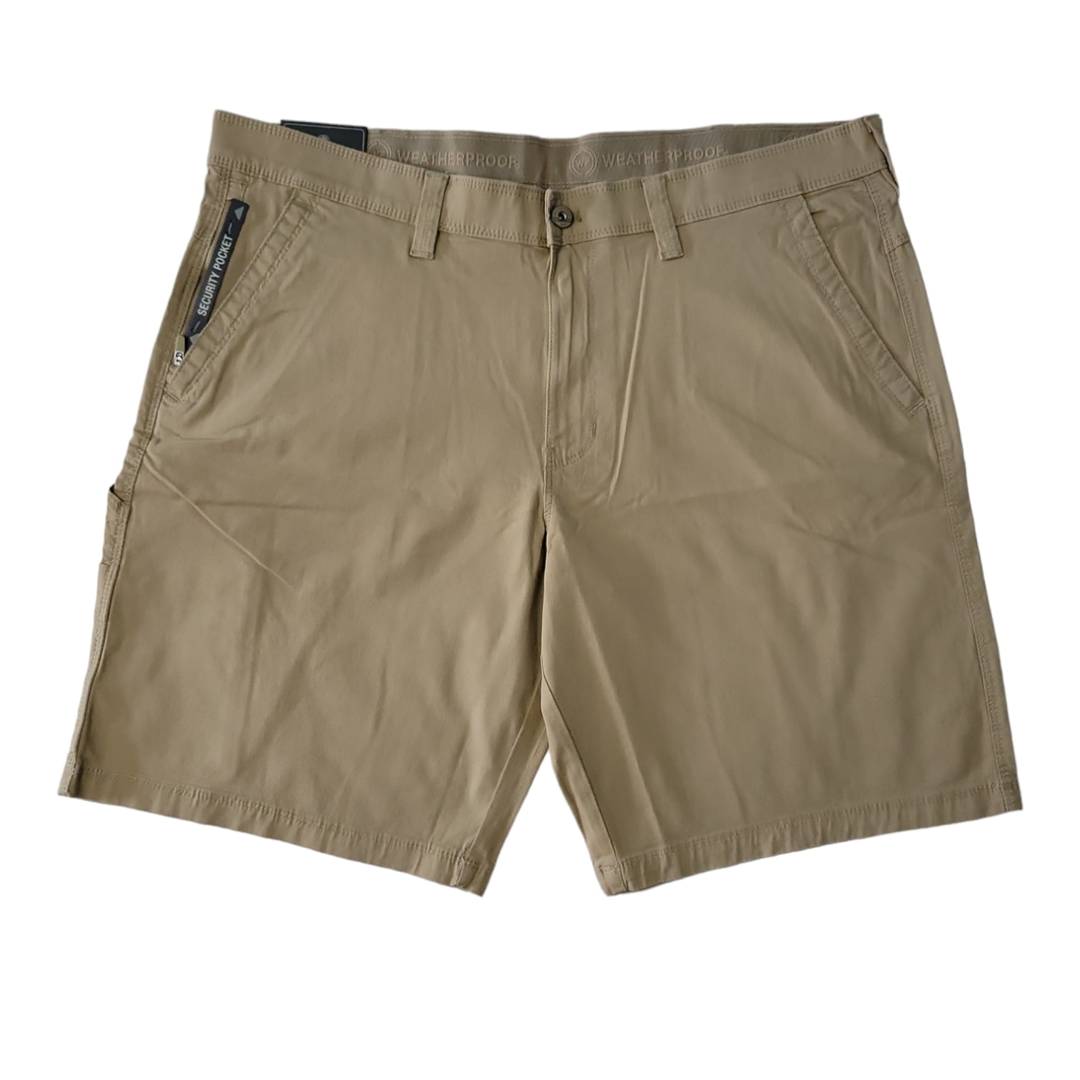 WP Weatherproof Men's 10" Inseam Security Pocket Stretch Trail Utility ...