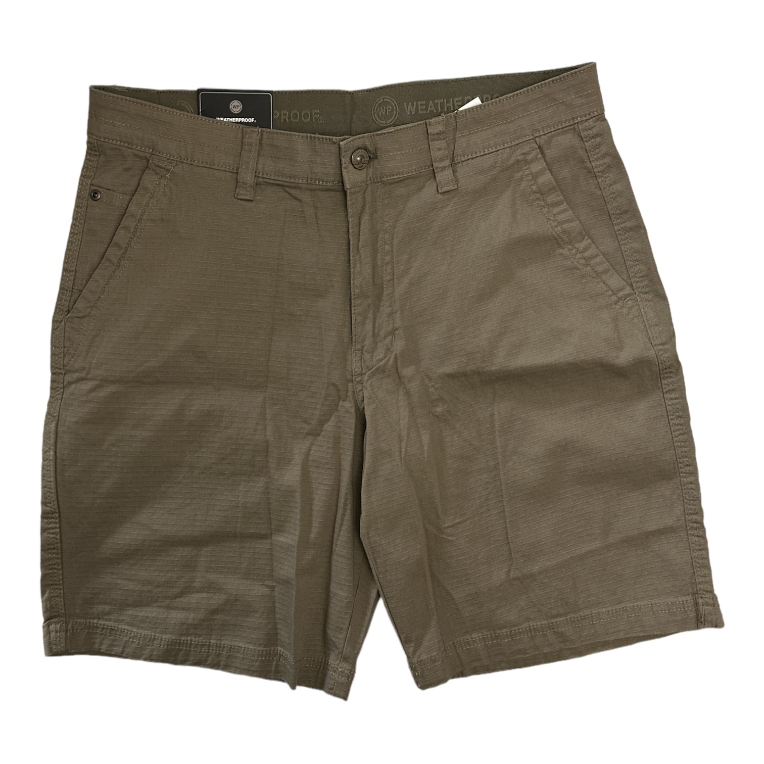 WP Weatherproof Men's 5 Pocket Ripstop Trail Utility 10" Inseam Short ...