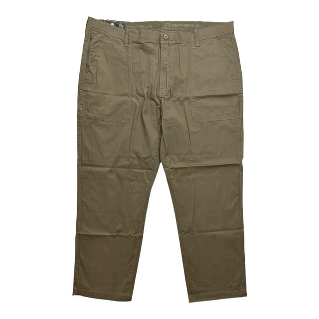 WP Weatherproof Work Pants, Men's Flex Waist Utility Pant, Twill Trail ...