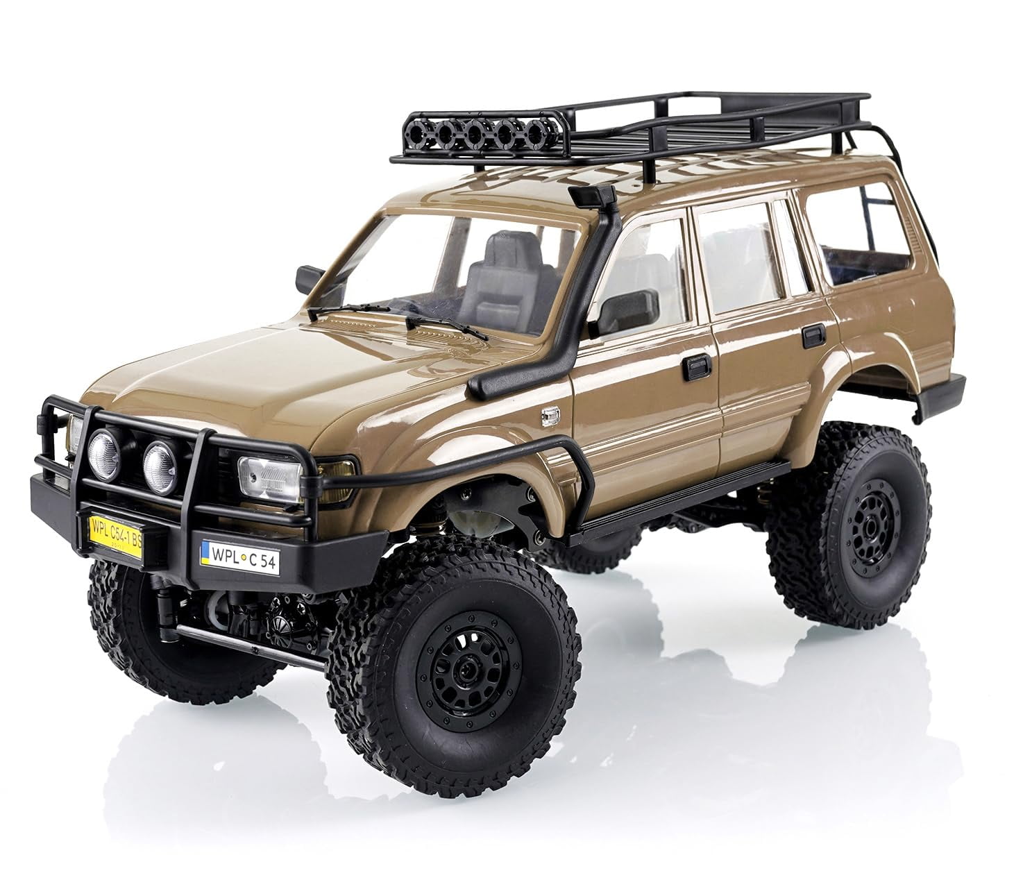 WPL C54-1 RC Crawler, 1/16 LC80 4x4 RC Rock Crawler Off Road RC Truck ...