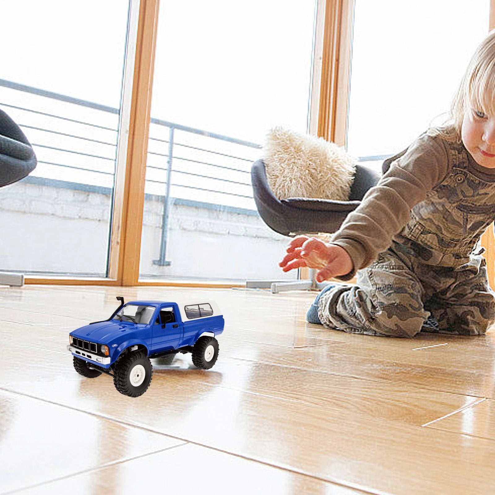 WPL Pickup C 24 Full Scale 116 Remote Control Car 24G Four Wheel Drive ...