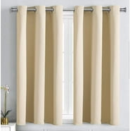 Free Shipping! Coodeto Living Room Completely Shaded Draperies, W52 x ...