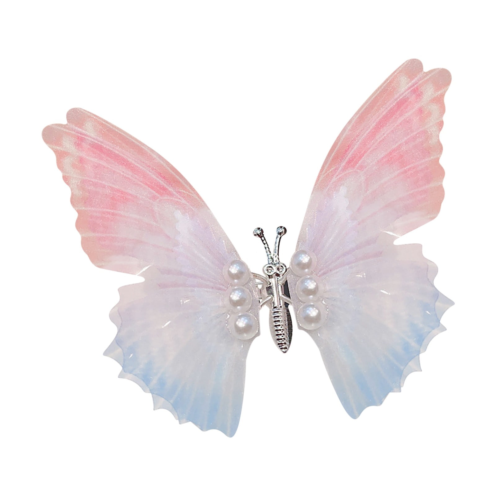 WPNMASNP Flying Butterfly Hairpin Butterfly Hair Clips Large Moving ...