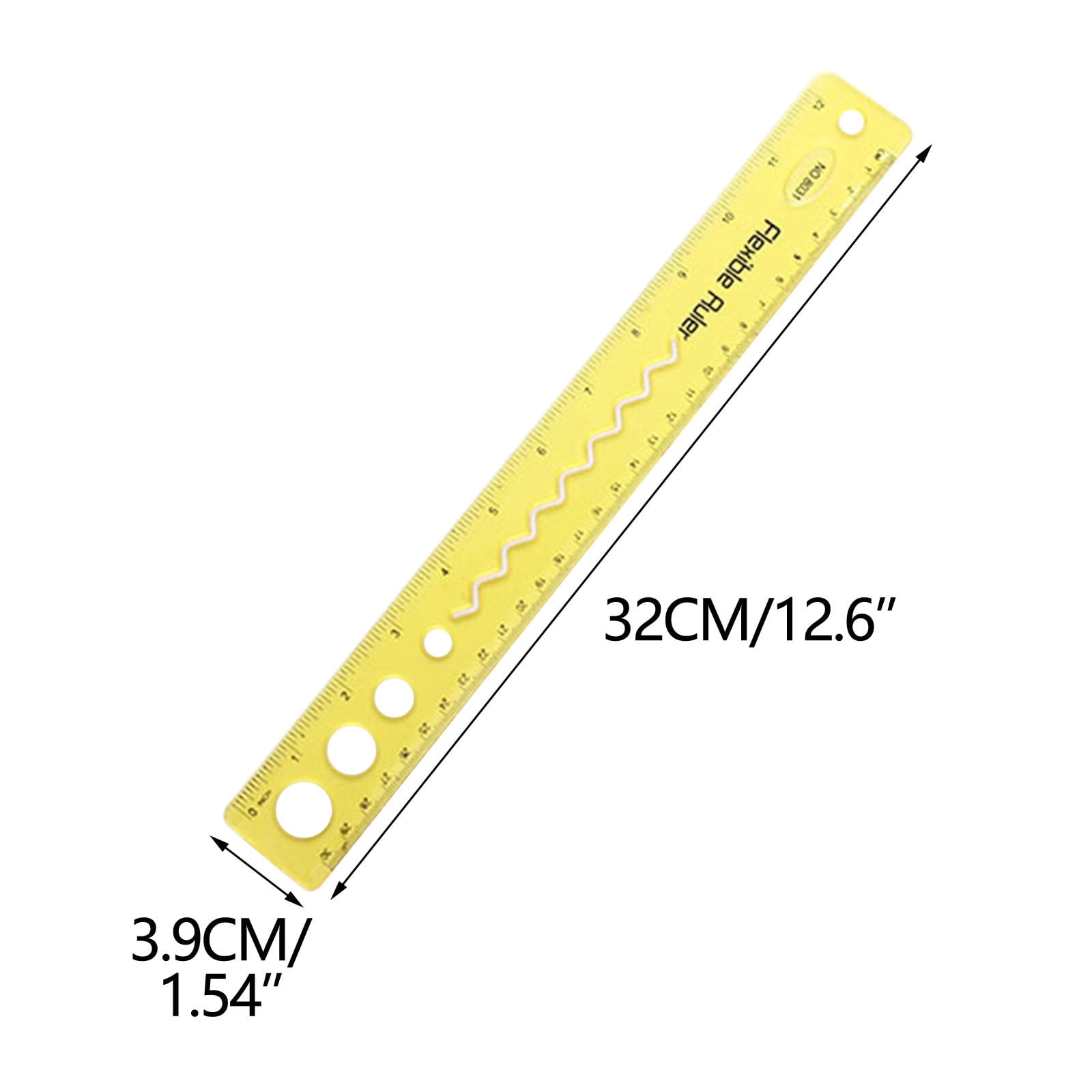 WPNMASNP Soft Rulerstudent Stationery30Cm Straight Rulerfoldable ...