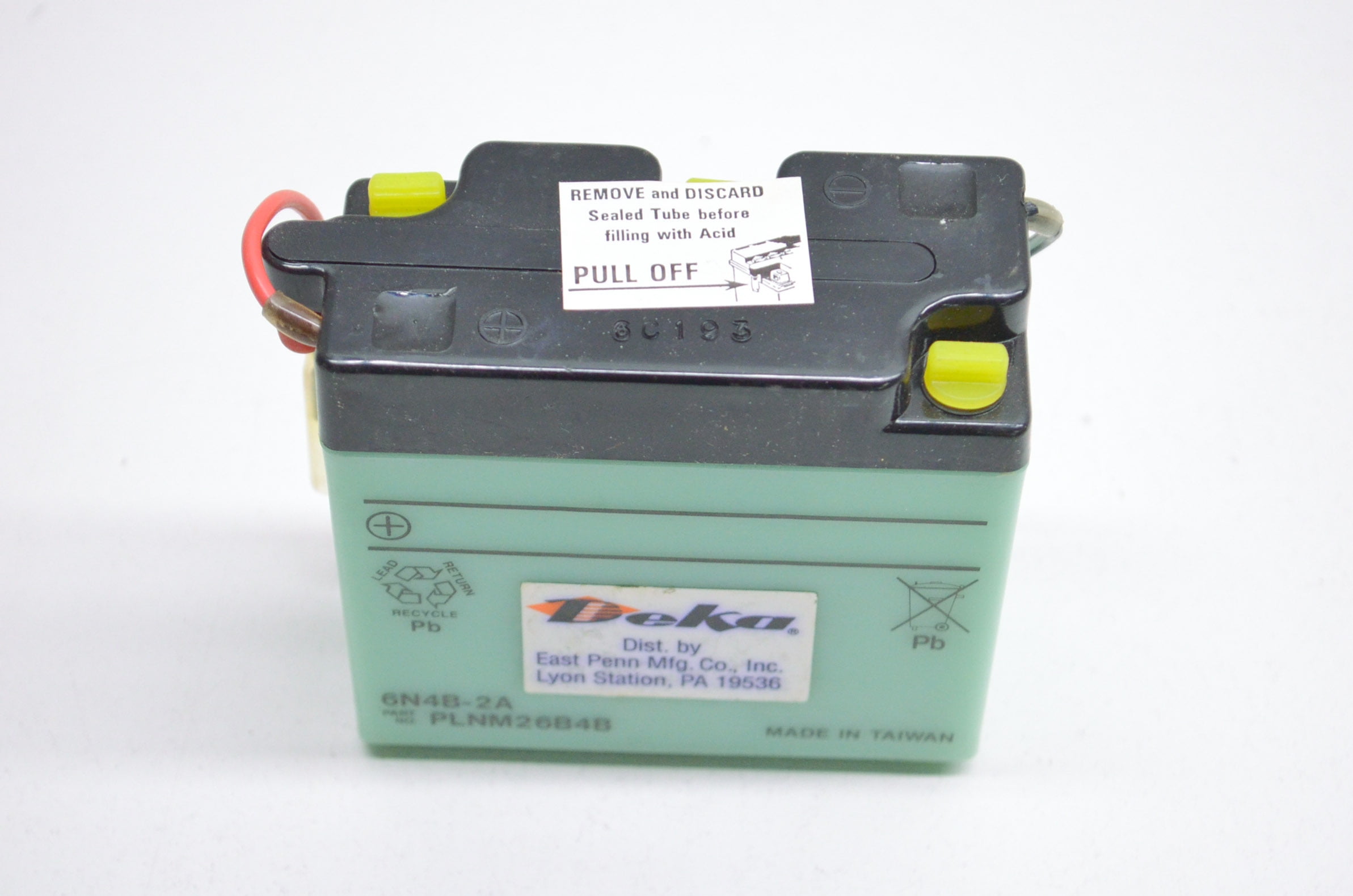 WPS 6N4B-2A Motorcycle/ Small Engine Battery NOS - Walmart.com