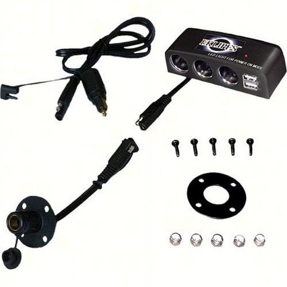 WPS - Western Power Sports EK1-214B EK1-214B; Motorcycle Tank Bag ...