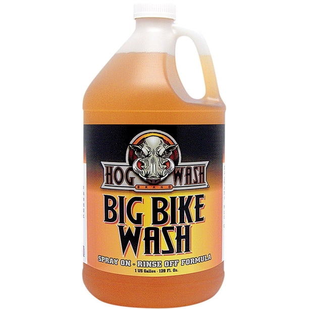 Hog Wash HW0010 Big Bike Wash - 1gal. - Walmart Business Supplies