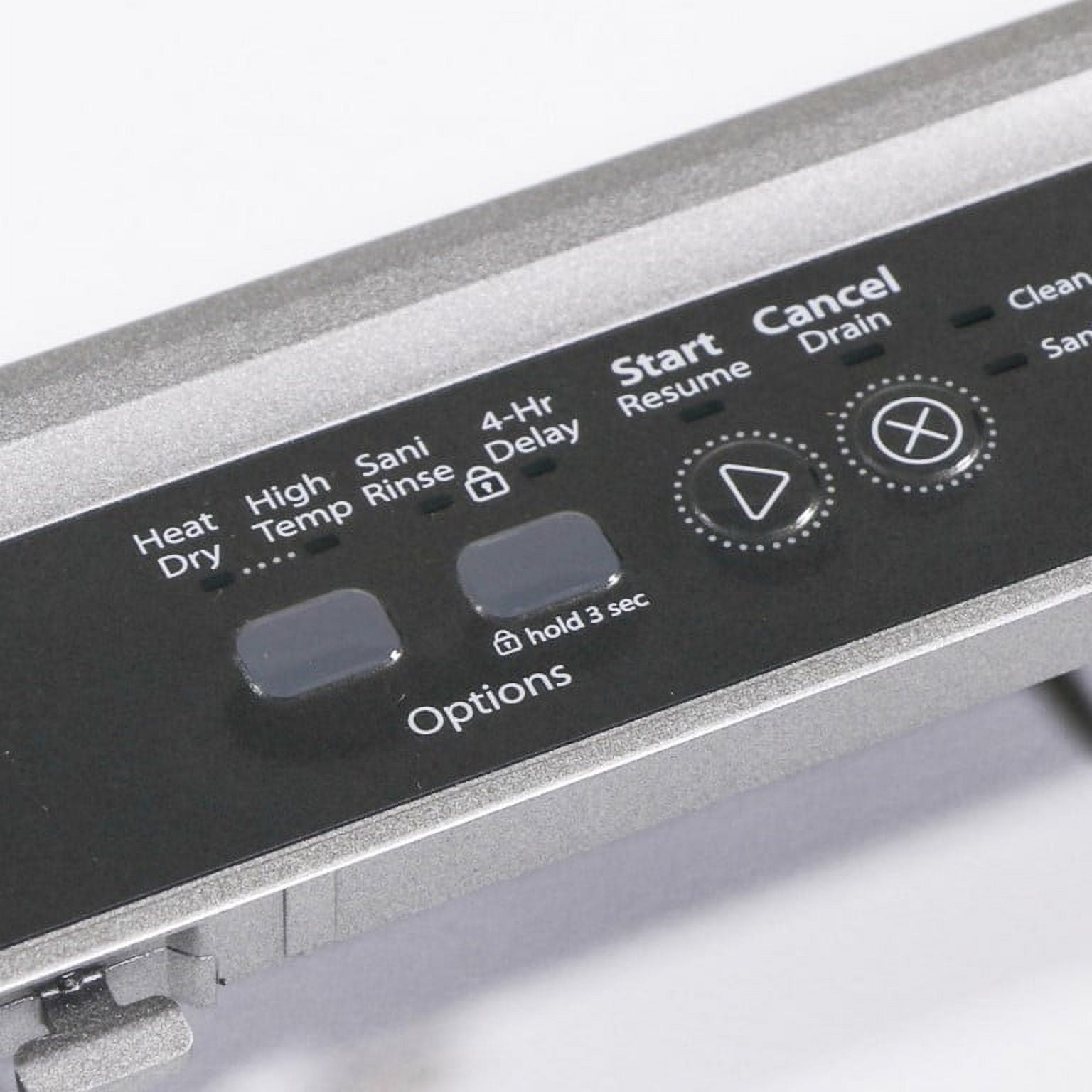 WPW10733627 Whirlpool Stainless Steel Control Panel OEM WPW10733627 ...