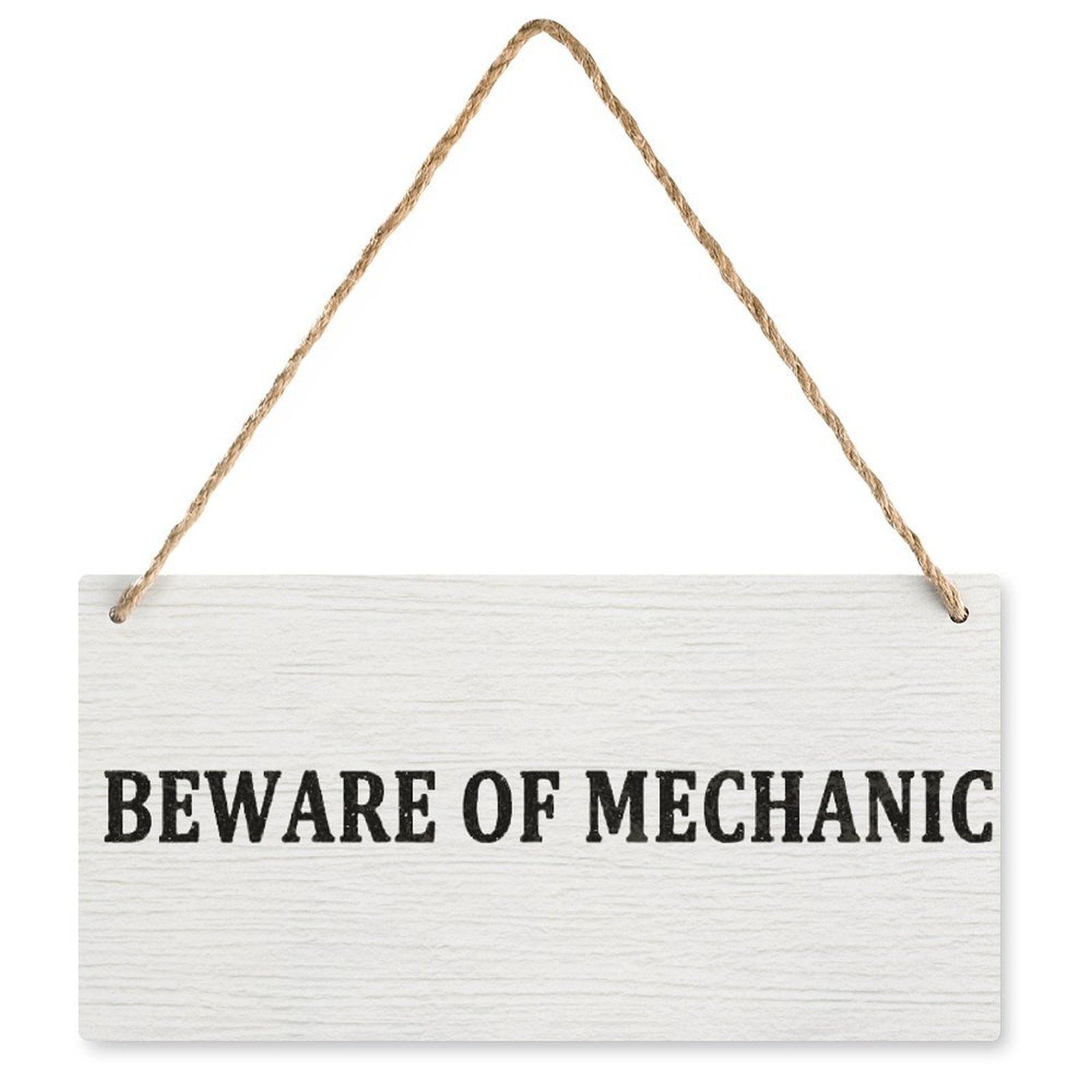 WPXEDSS Beware of The Pug Dog Wood Sign Yard Outdoor Warning Fence Sign ...