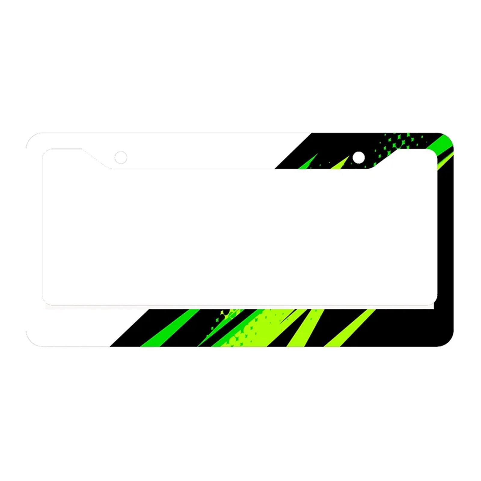 WQ License plate frame with cool color scheme for World Rally Formula ...