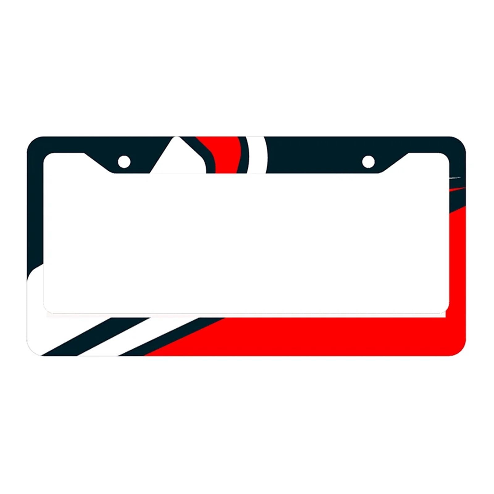 WQ License plate frame with cool color scheme for World Rally Formula ...