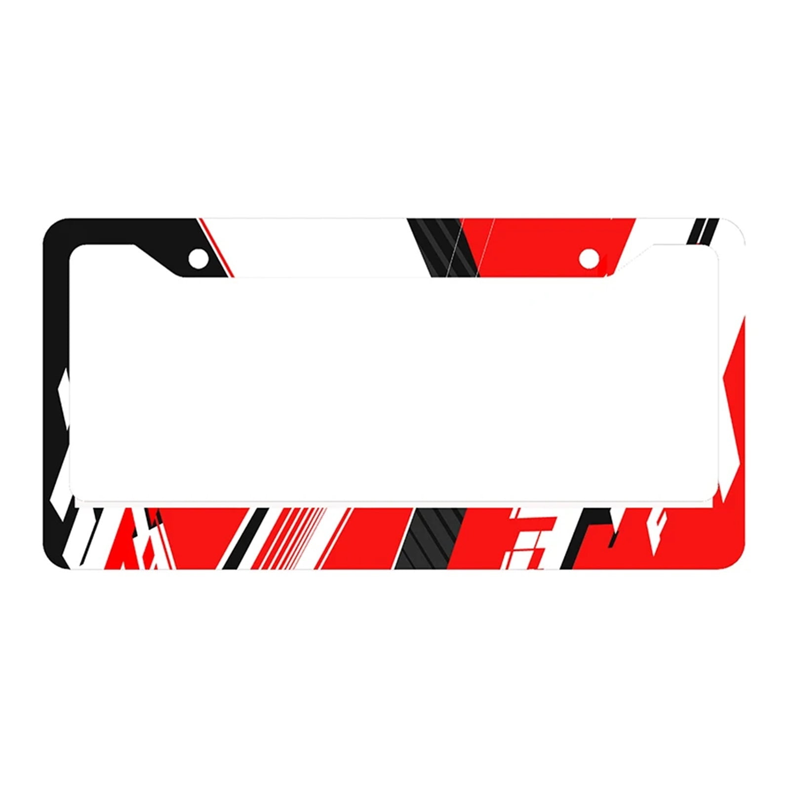 WQ License plate frame with cool color scheme for World Rally Formula ...
