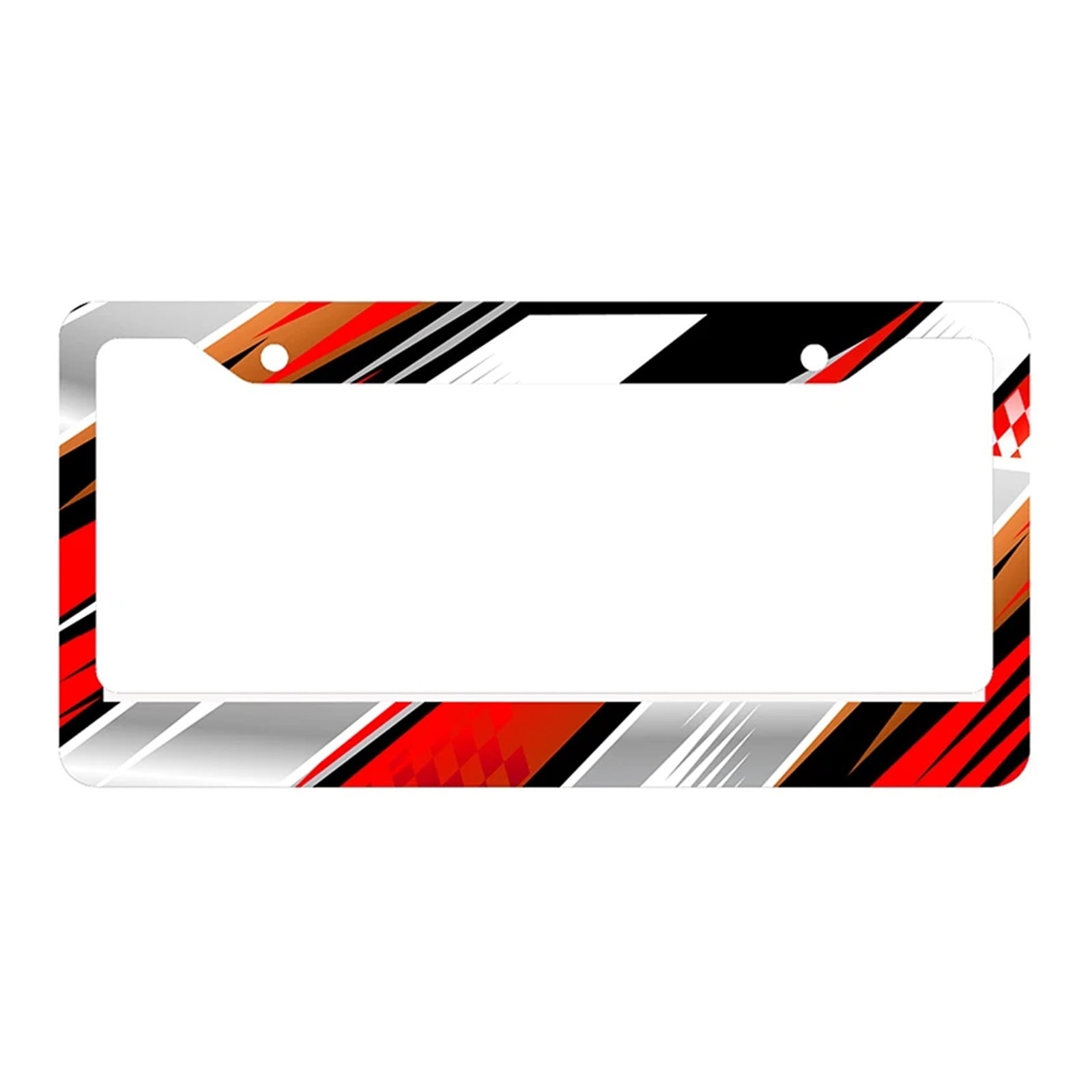 WQ License plate frame with cool color scheme for World Rally Formula ...