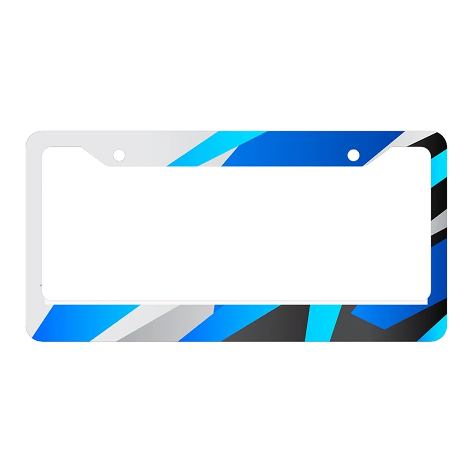 WQ License plate frame with cool color scheme for World Rally Formula ...