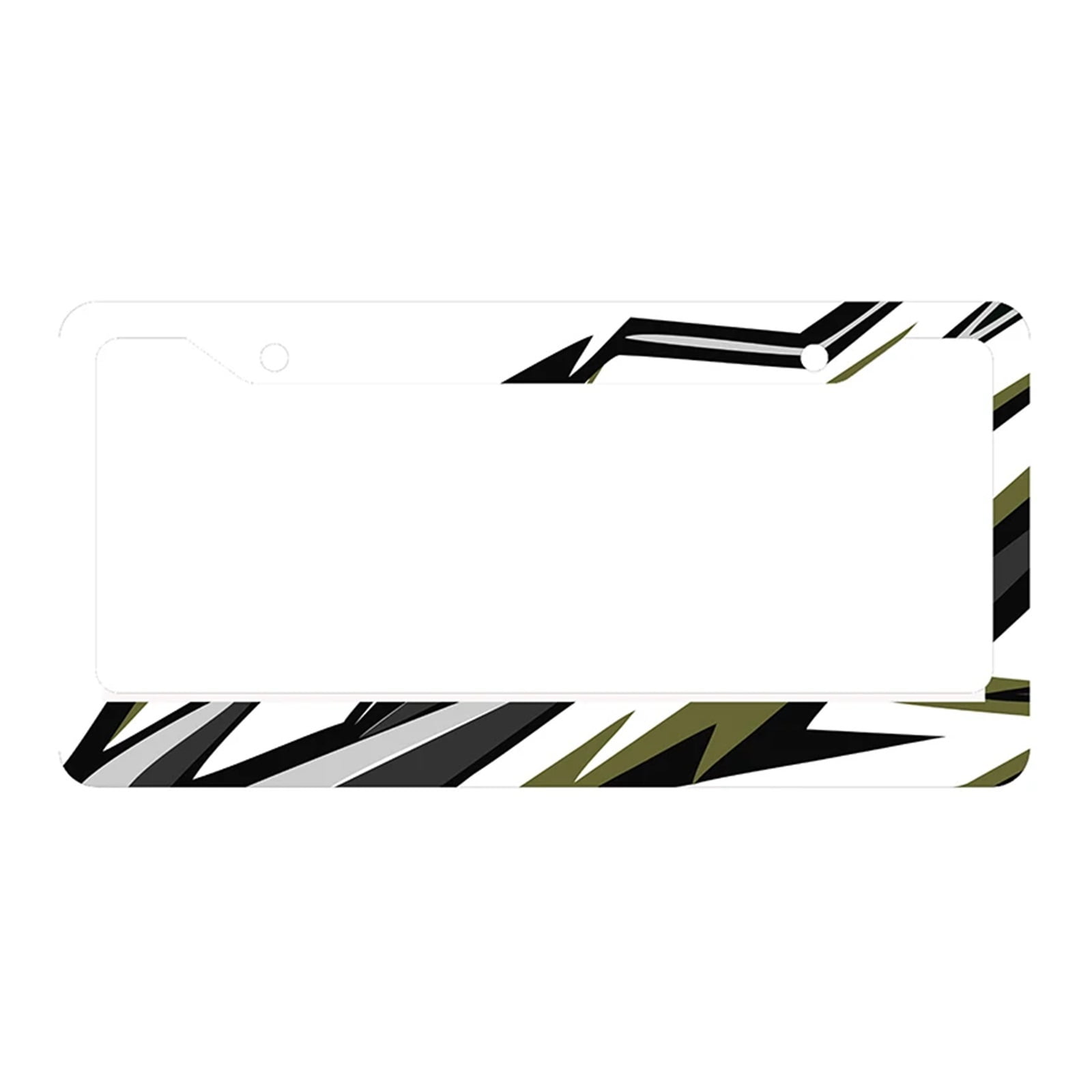WQ License plate frame with cool color scheme for World Rally Formula ...