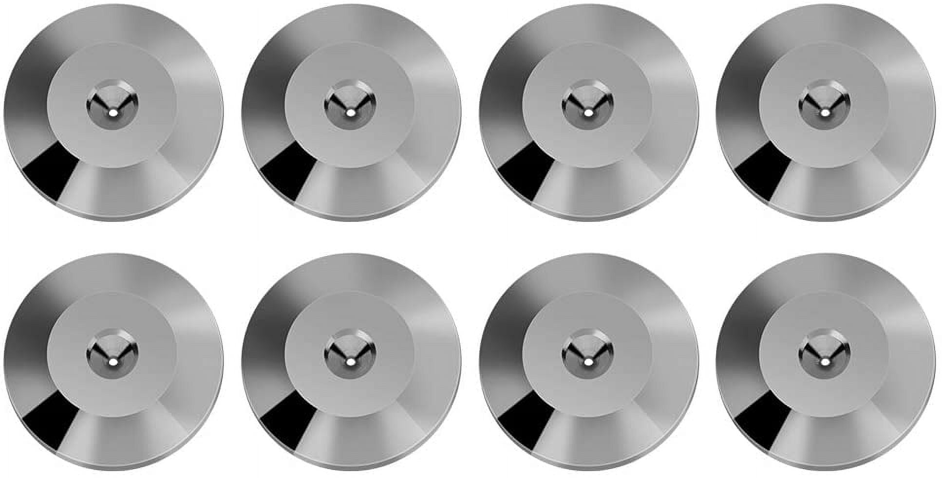 WQBLQH 8 Pcs 25 x 4mm Universal Copper Speaker Spikes Pads Speaker ...