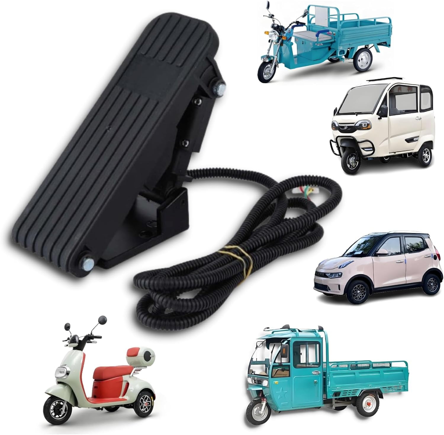 WQBLQH Brake Pedal Electric Vehicle Foot Accelerator Pedal Throttle ...