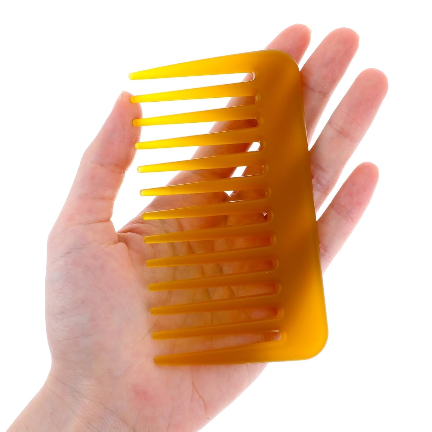 WQBLQH Mini Wide Tooth Comb Haircombs Travel Detangling Combs Pocket Curly Hair Portable ...