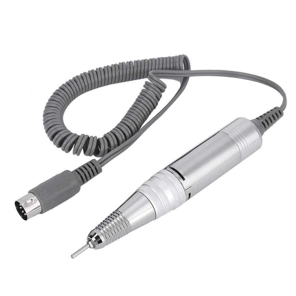 WQBLQH Nail Drill Replacement Handpiece, Aluminum Allo Handle, 35000RPM Manicure Nail Drill ...