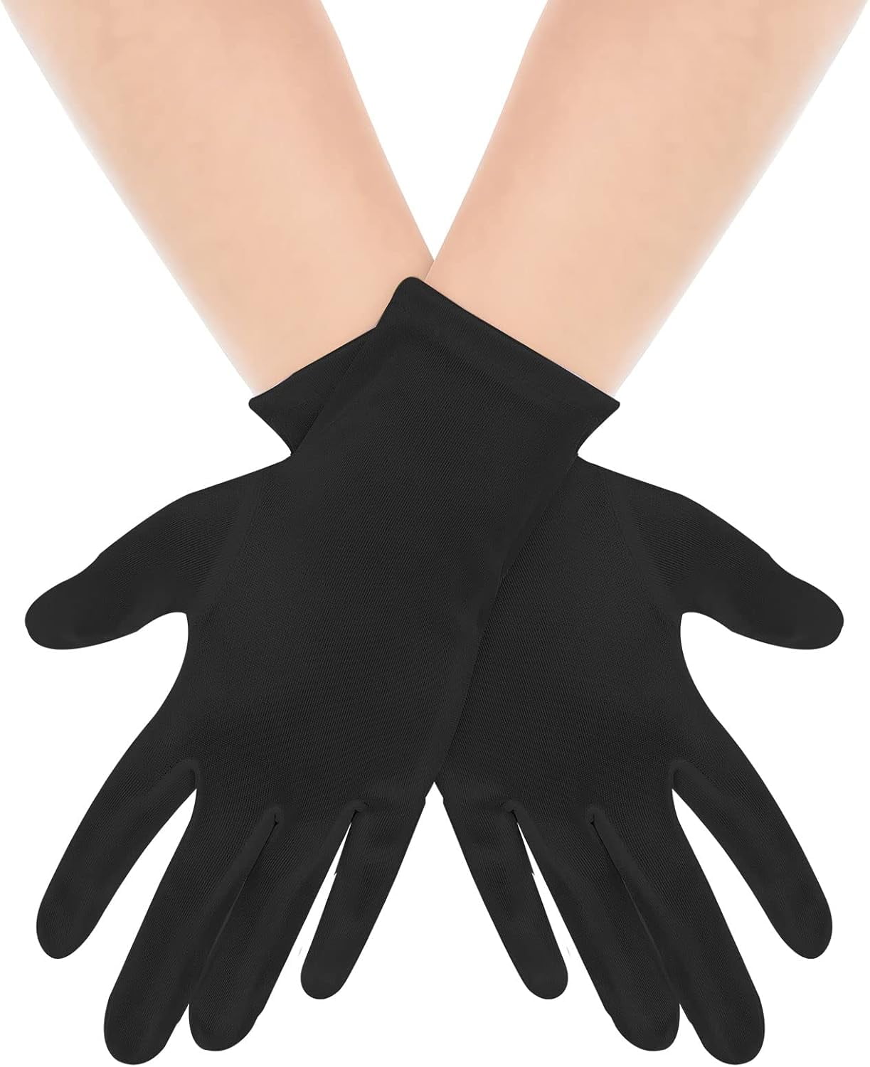 WQBLQH Satin Opera Gloves - Wrist Length Women's Gown & Bridal Gloves ...