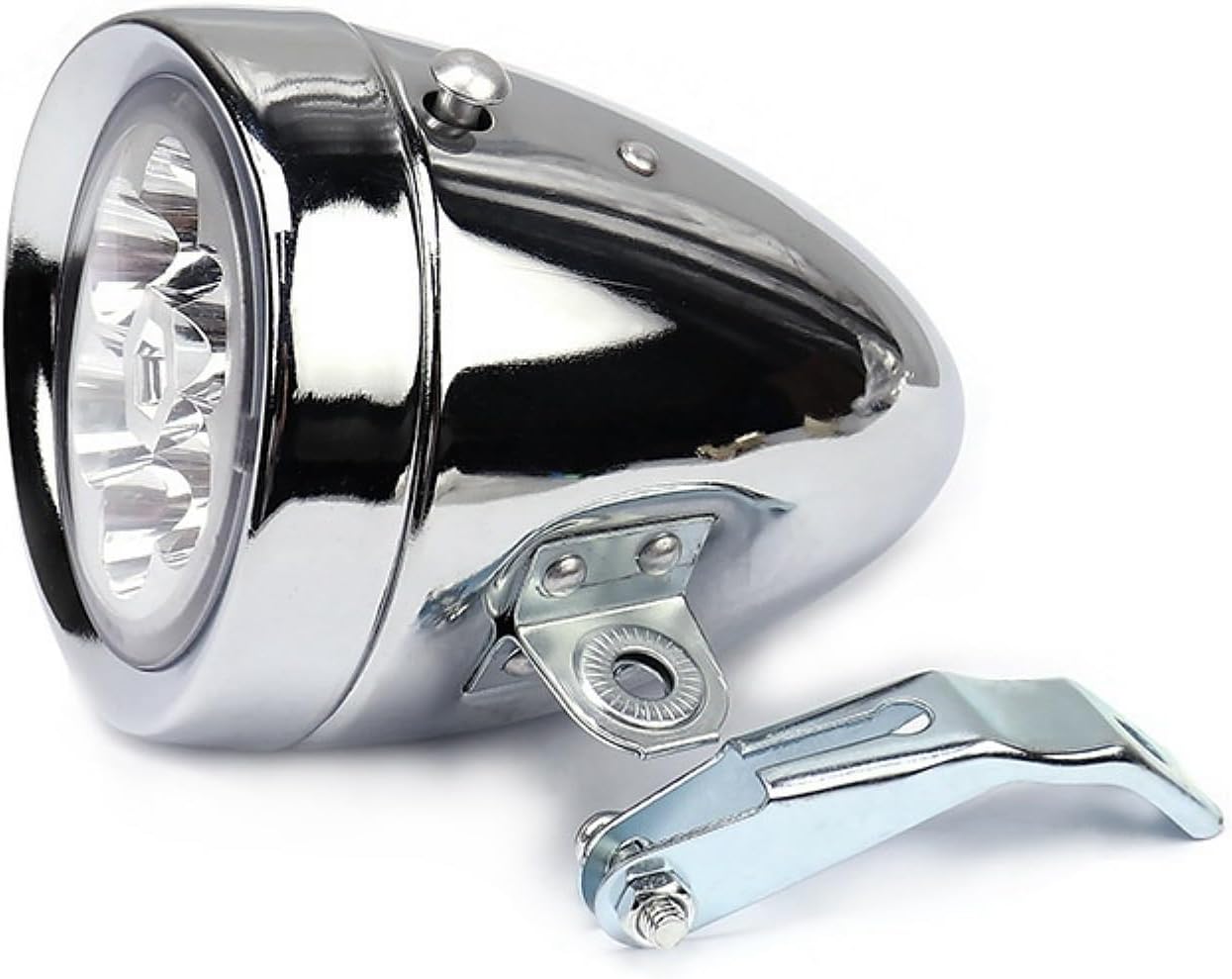 WQBLQH Vintage Bike Headlight, Bike LED Light, 6 LED Retro Bike Front ...