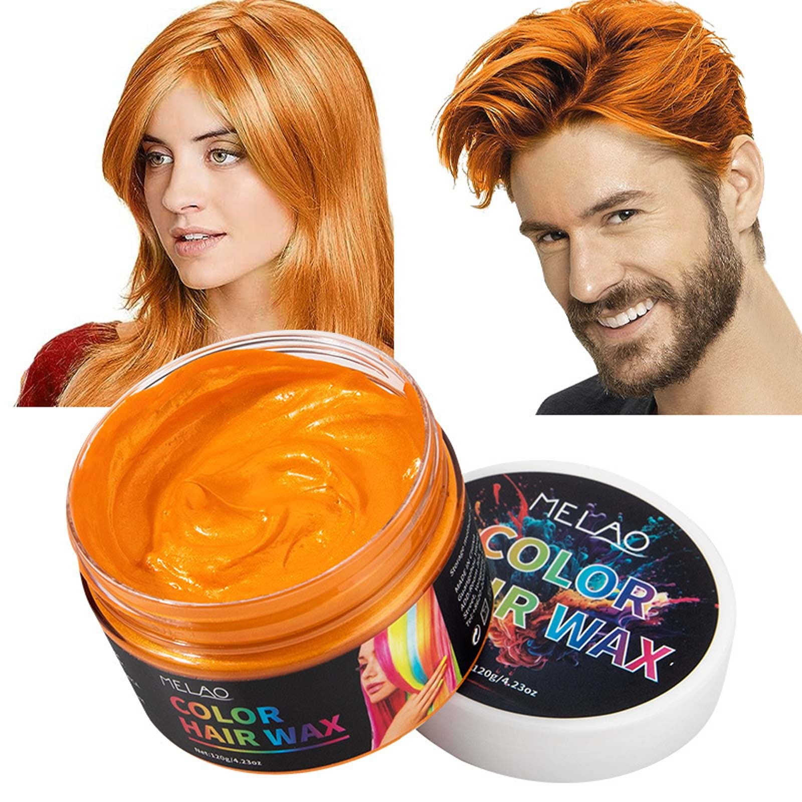 WQJNWEQ 2024 BIG SALE Hair Coloring Wax, Color Wax Pomades Natural Hair ...