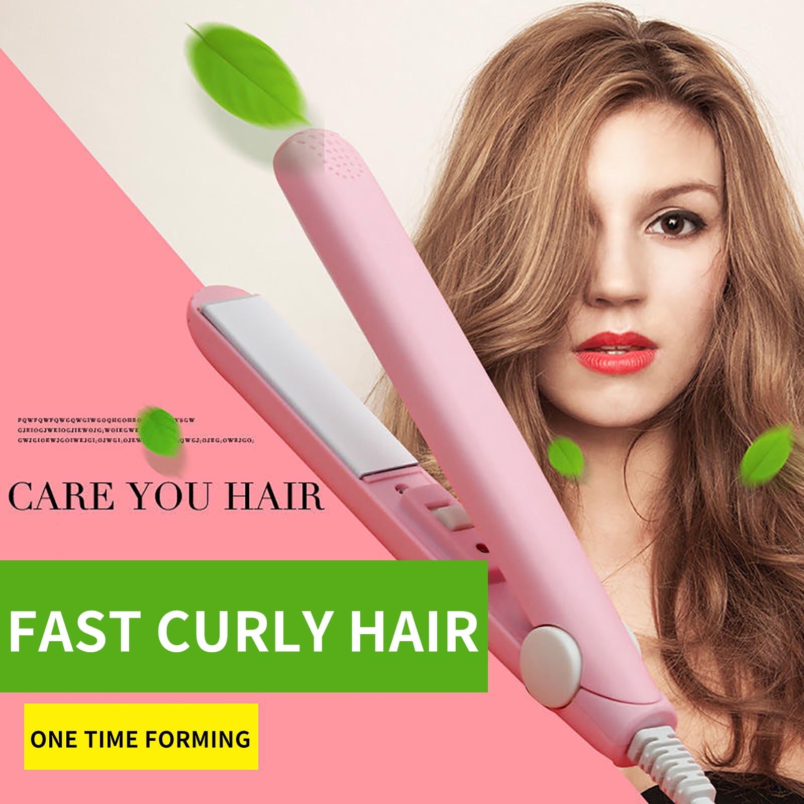 WQJNWEQ 2024 Mini Hair Curler, Mini Hair Curler for Short Hair, 2 in 1 ...