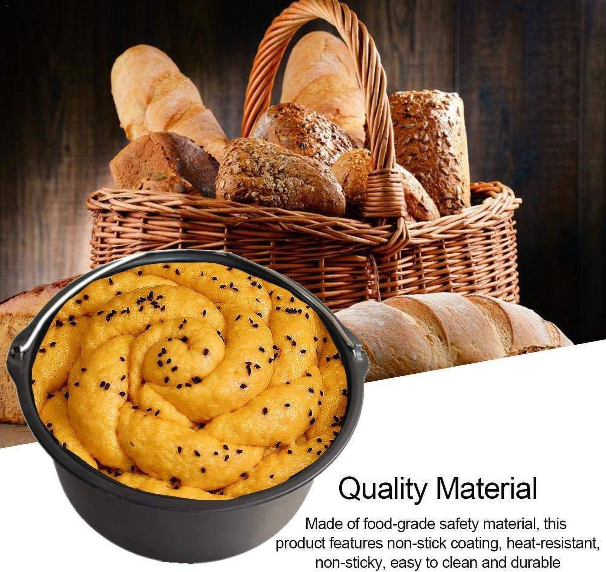 WQJNWEQ Clearance 9 Inch Non Stick AirFryer Cake Mold Barrel Baking Pan ...