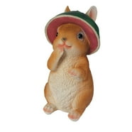 Design Toscano Bashful, the Bunny, Lying Down Garden Rabbit Statue ...