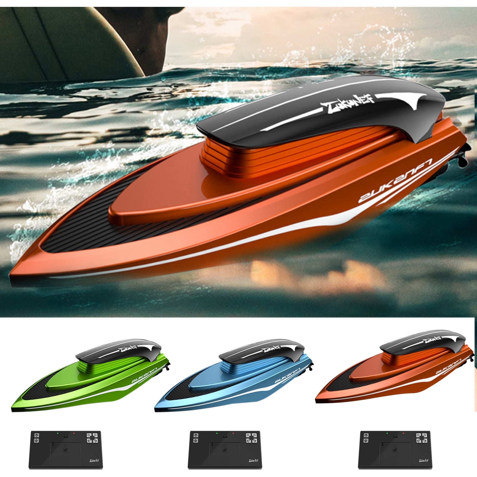 WQJNWEQ Clearance Remote Control SpeedBoats Wireless Electric Long Life ...