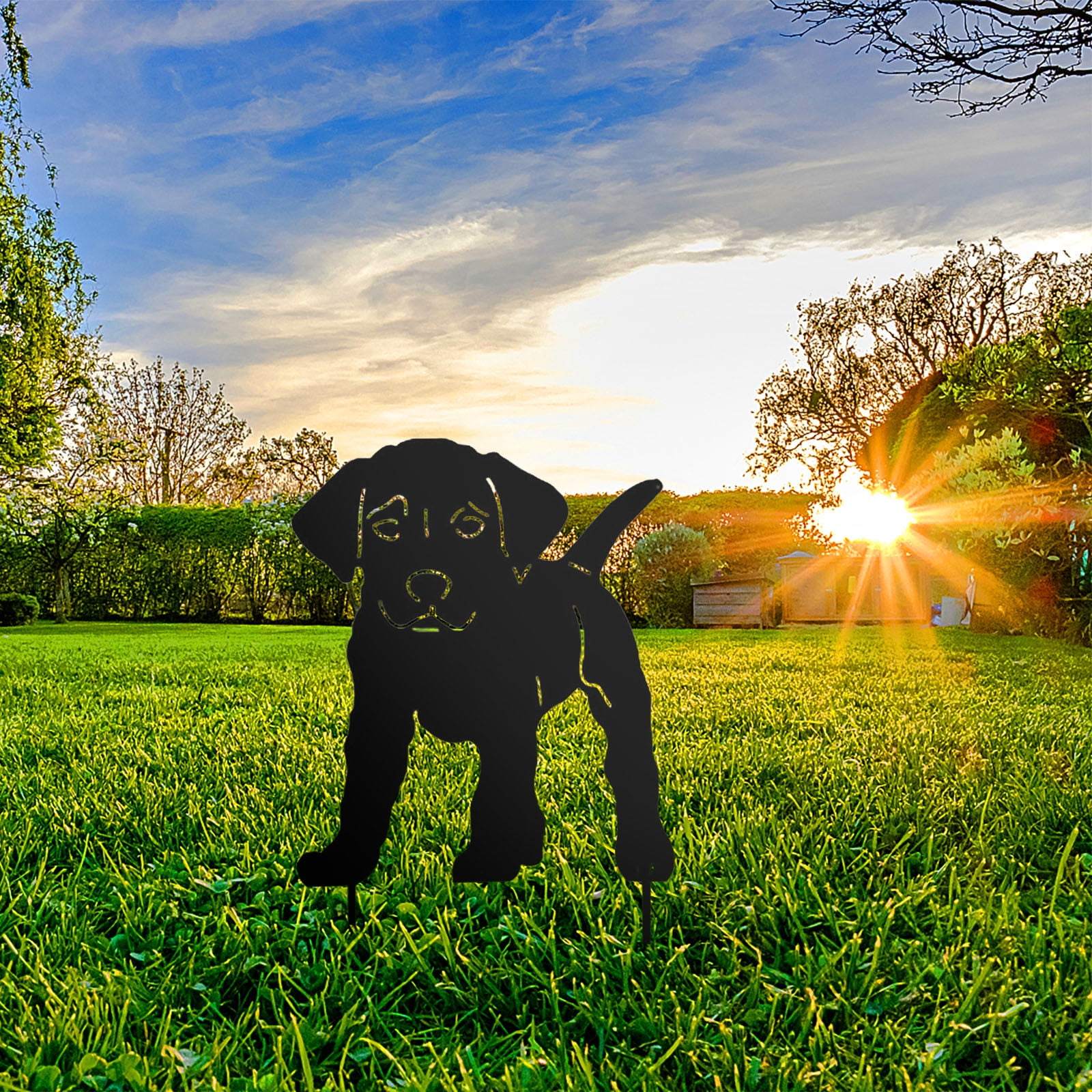 WQJNWEQ Yard Art Garden Inserts Animal Hollow Inserts Yard Decoration ...