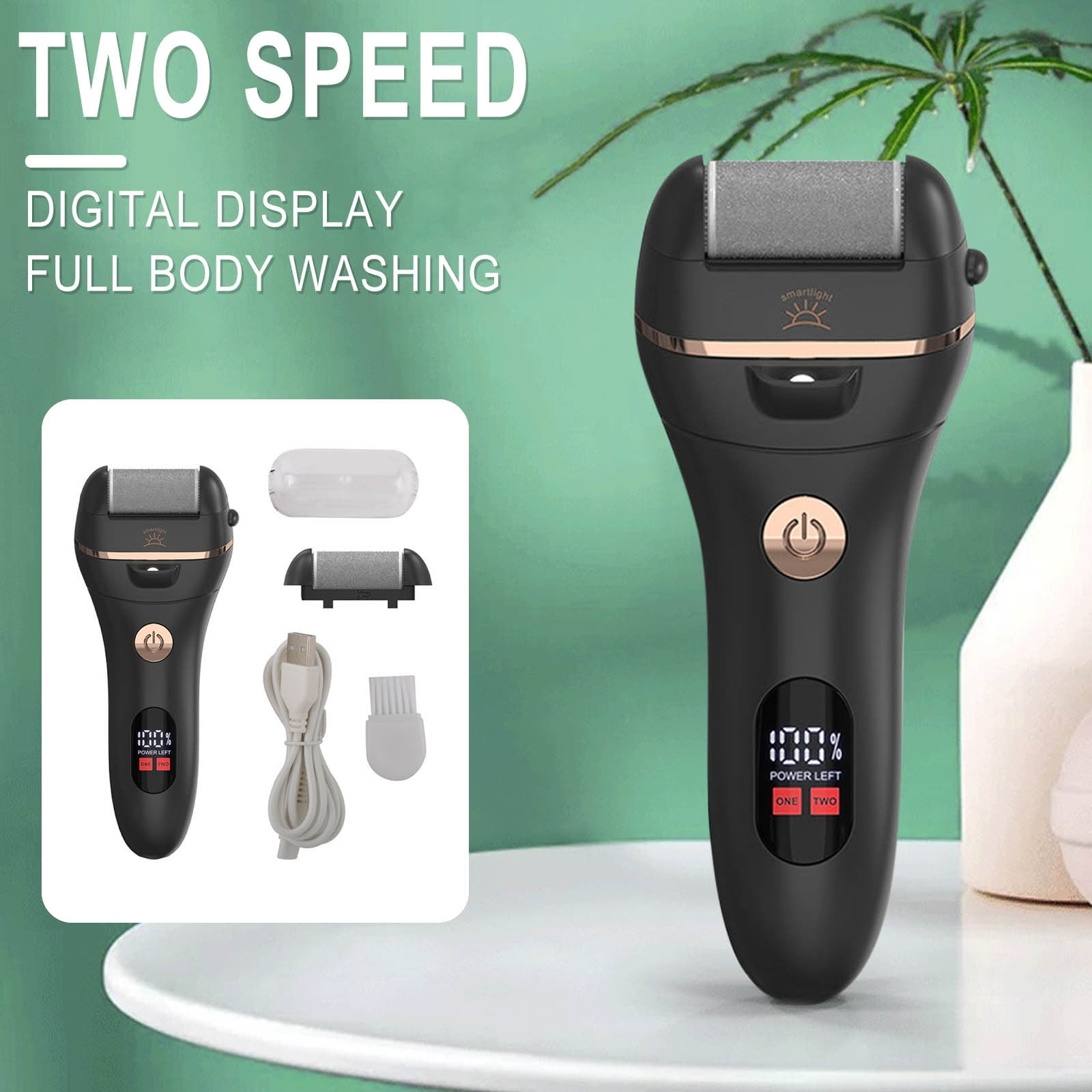 WQJNWEQ Electric Foot Grinder to Remove Dead Skin Pedicure to Remove ...