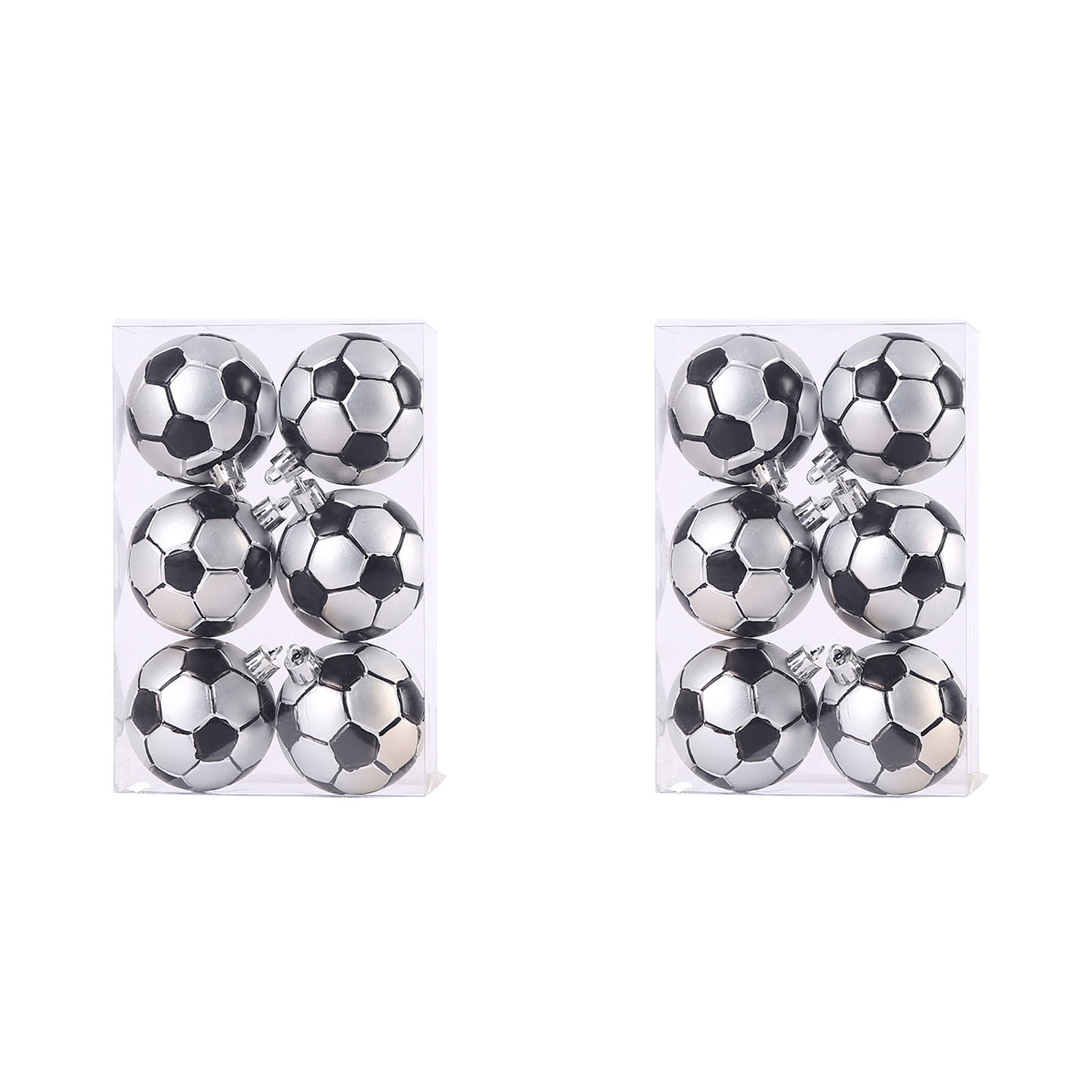 WQJNWEQ Tree Decorat 6cm Ball Football Baseball Football Basketball ...