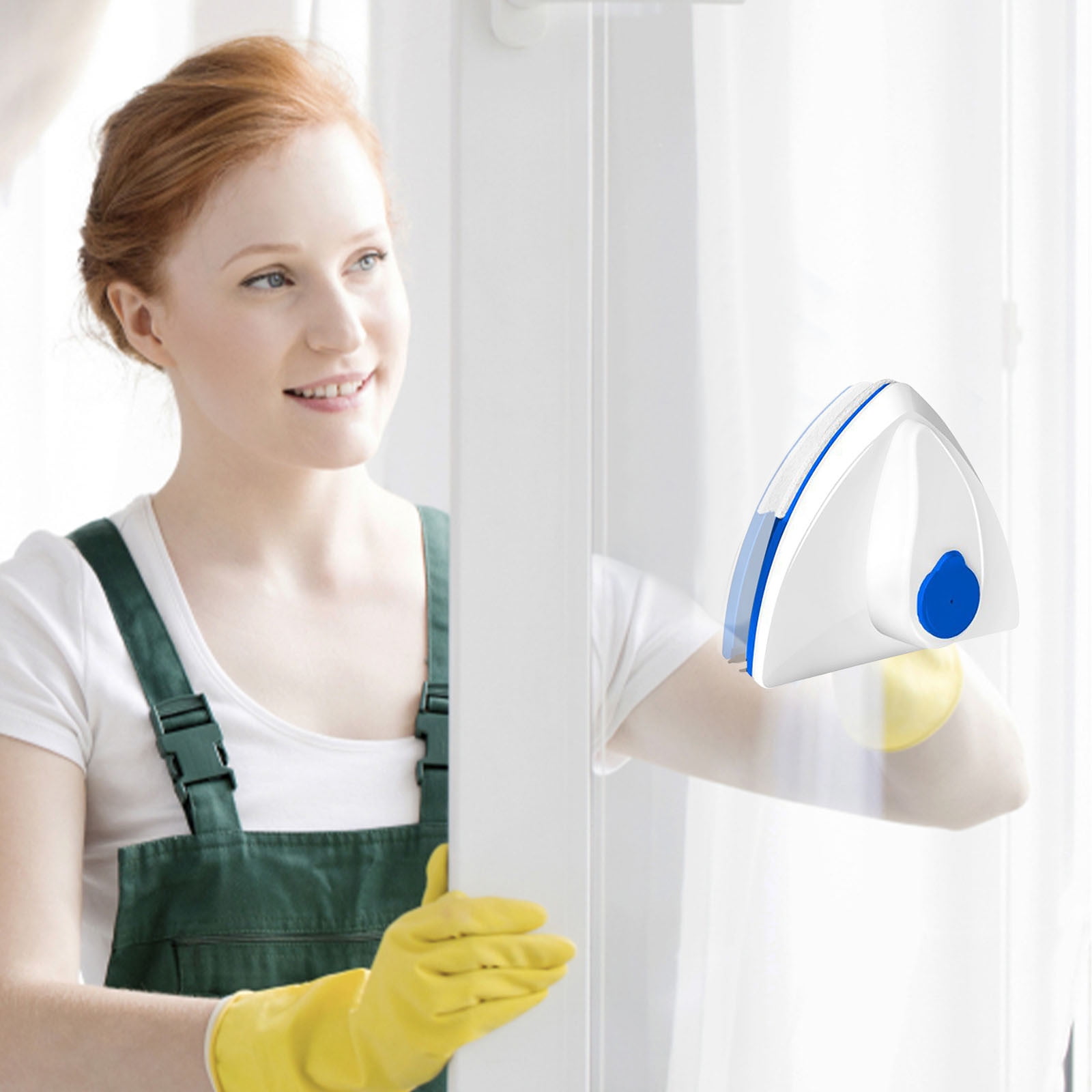 WQJNWEQ Household Water Injection Glass Cleaning Double-sided Magnetic ...