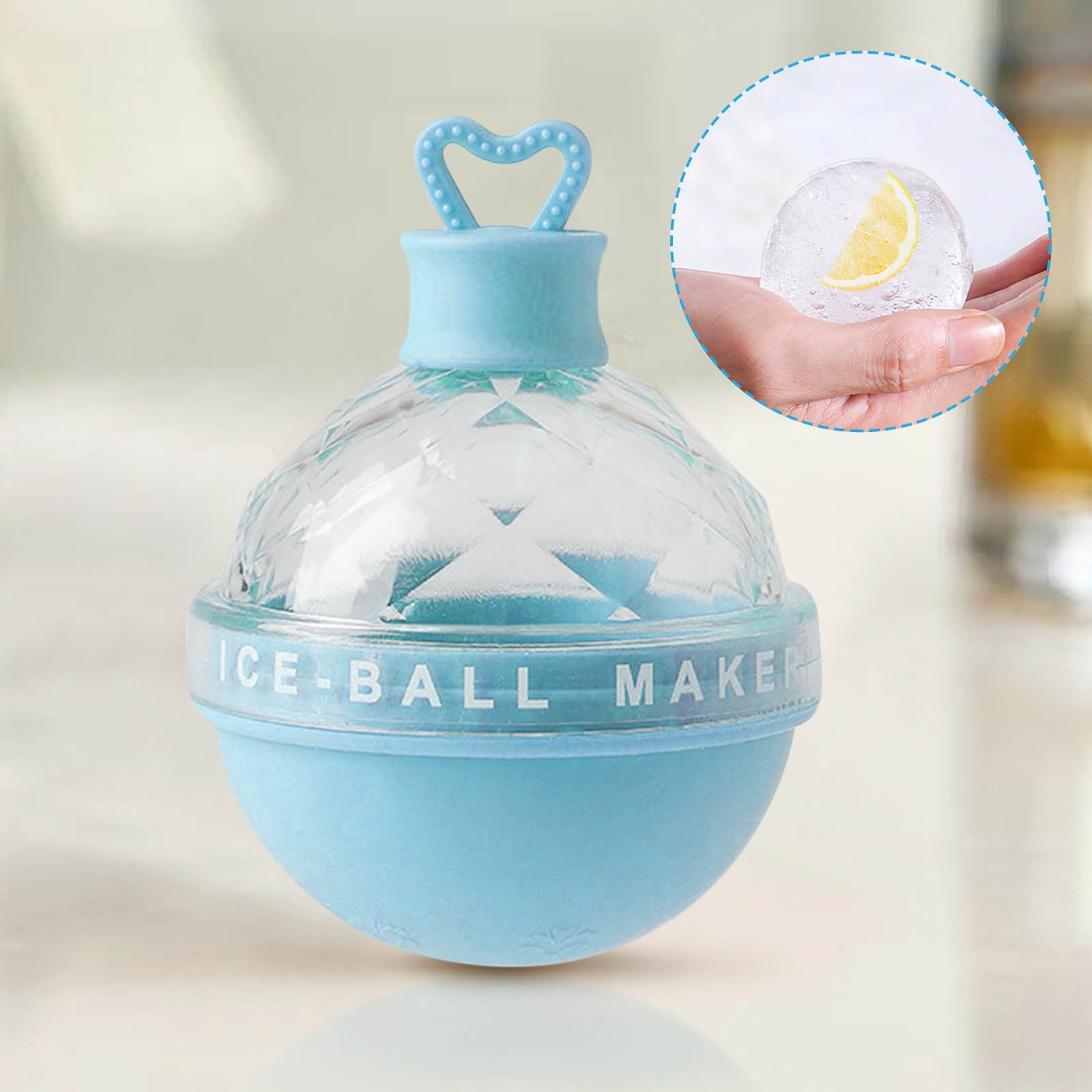 WQJNWEQ Ice Spherical Self Made Round Ice Refrigerator Frozen Ice Box ...