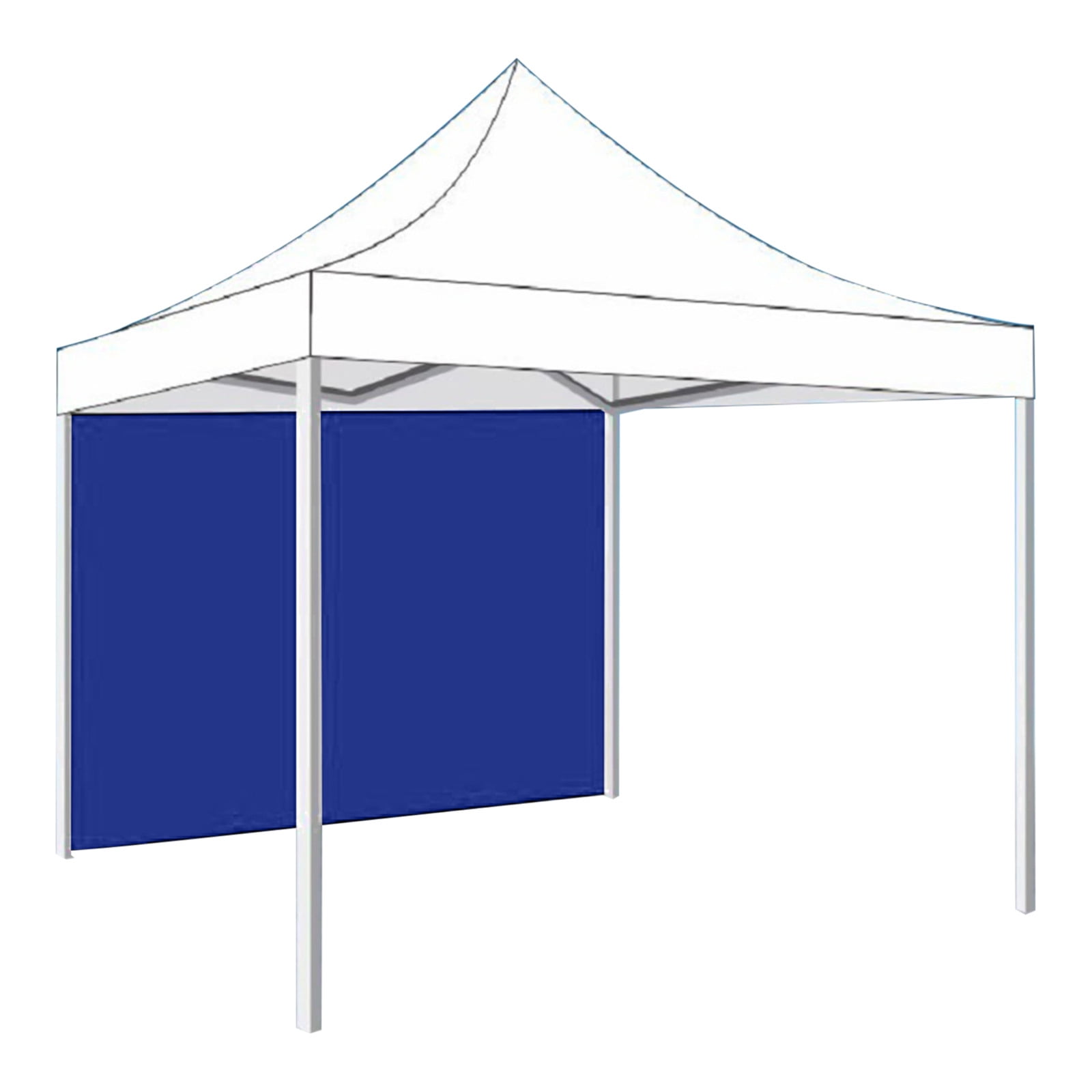 WQJNWEQ Instant Canopy Sidewall, Blue Tent Sidewall for 9.84x9.84ft Pop ...