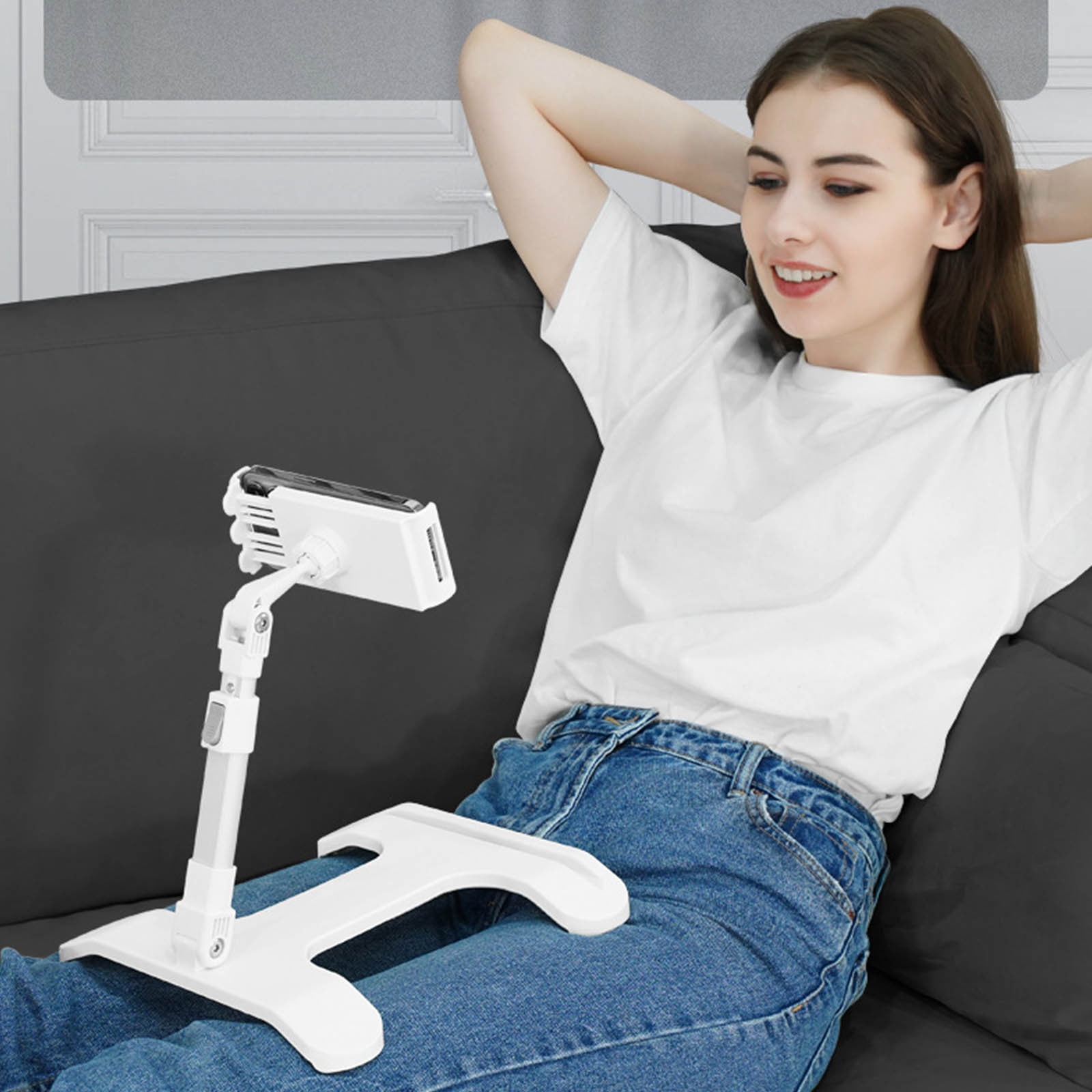 WQJNWEQ Mobile Phone Stand Bed Desktop Laptop Tablet Stand Bedside ...