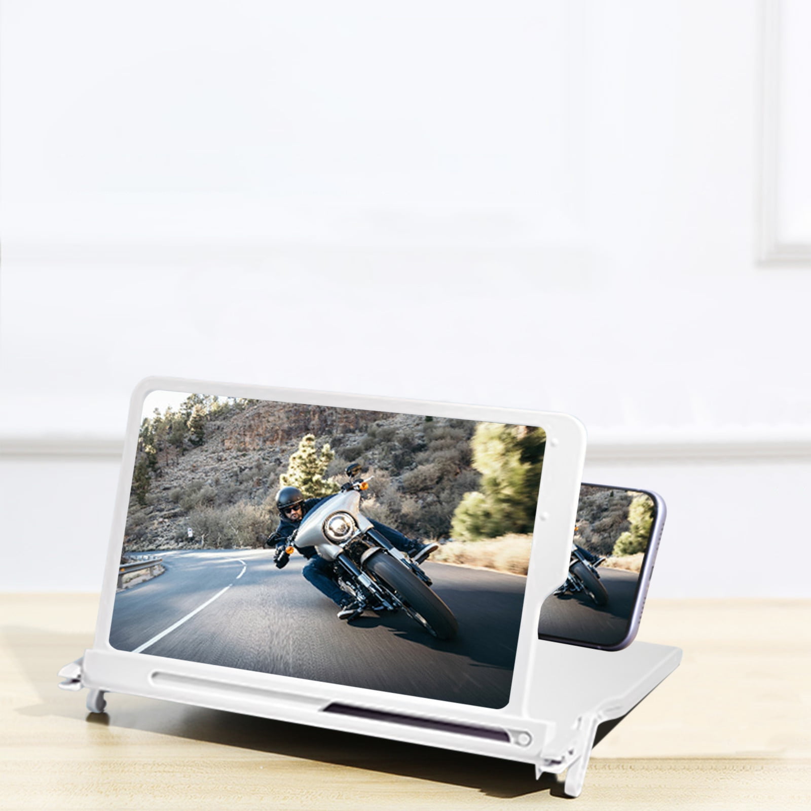 WQJNWEQ Phone Screen Magnifier, Foldable Universal Magnifying Screen ...