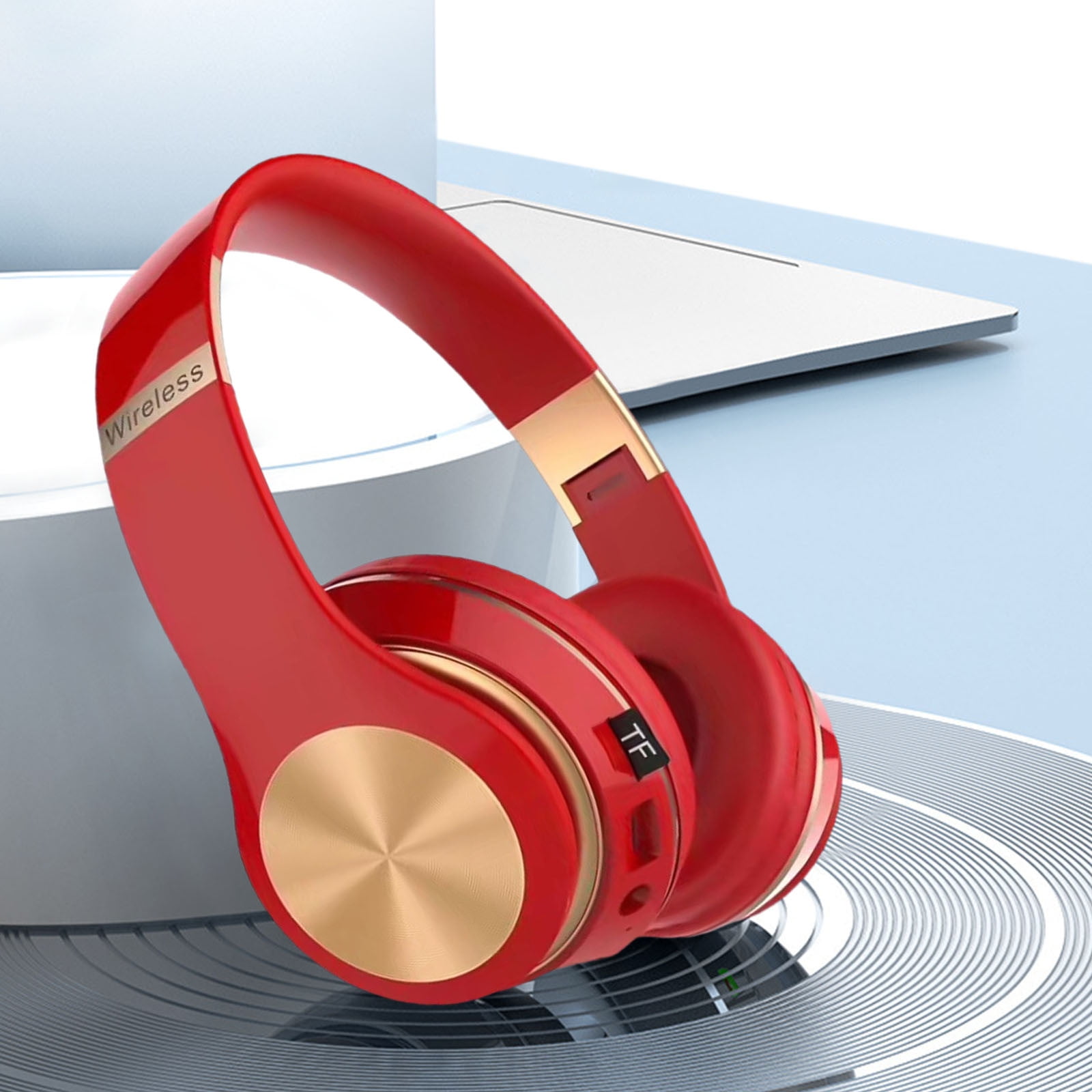 WQJNWEQ Poor Things Noise Cancelling Wireless Headphones Bluetooth 4.2 ...