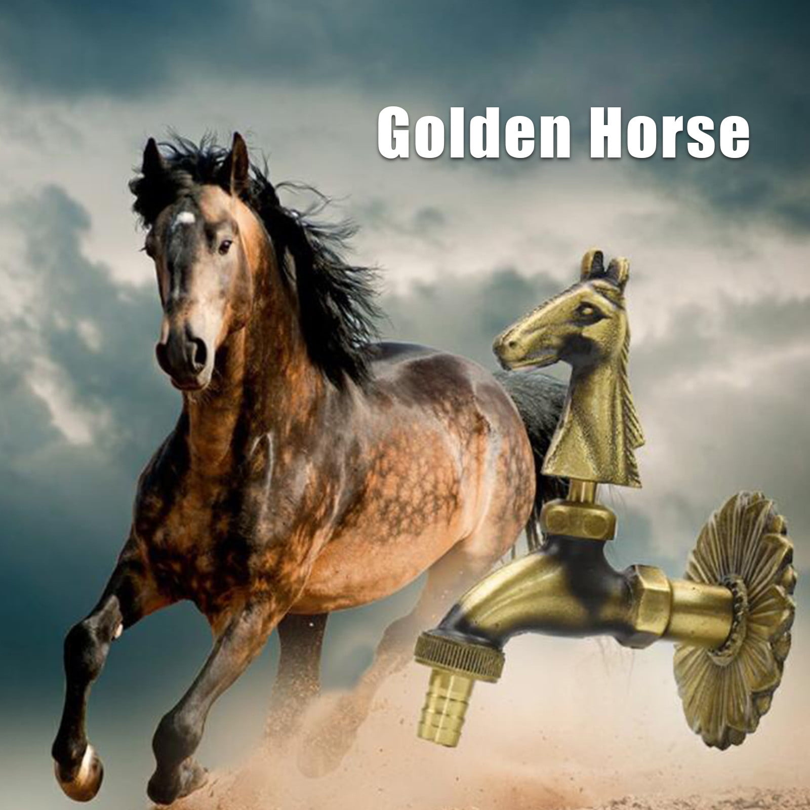 WQJNWEQ Sales Animal-shaped Bathroom Faucet All Copper Garden Balcony ...