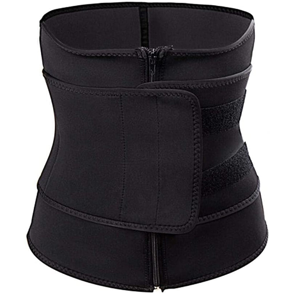 WQJNWEQ Waist Trim-mer Belt Man And Women Body Shaping Zipper Abdomen ...