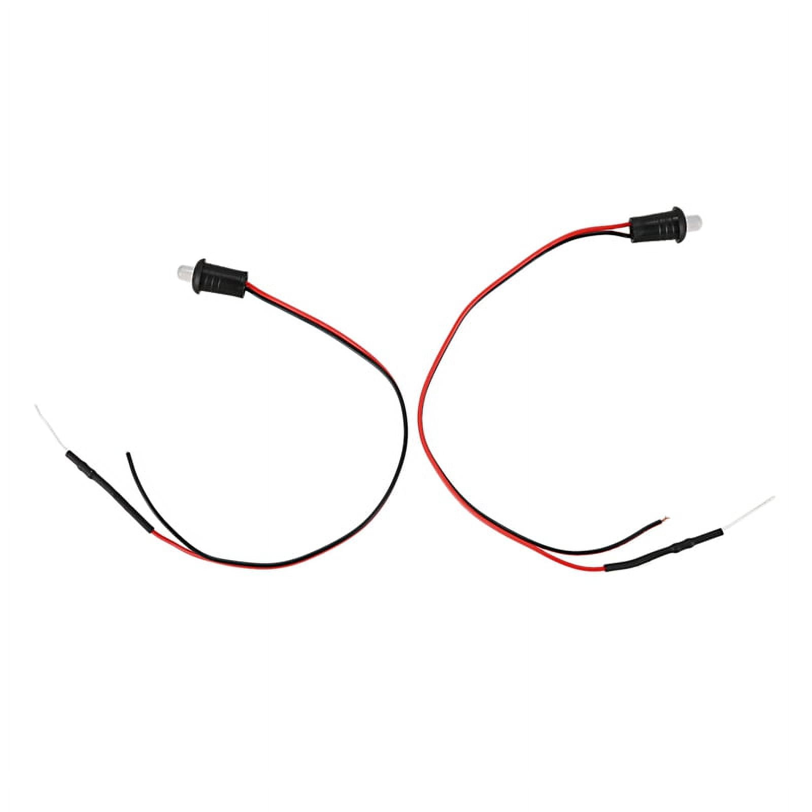 WQNZMADO 12V Flashing Dummy Fake Car Alarm Dash Mount Led Light(Red ...