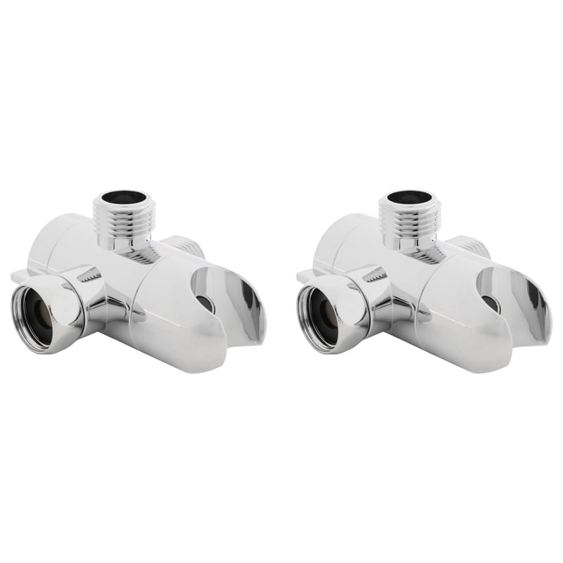 WQNZMADO 2X 3 Way Shower Diverter with Hand Shower Cradle Faucet ...