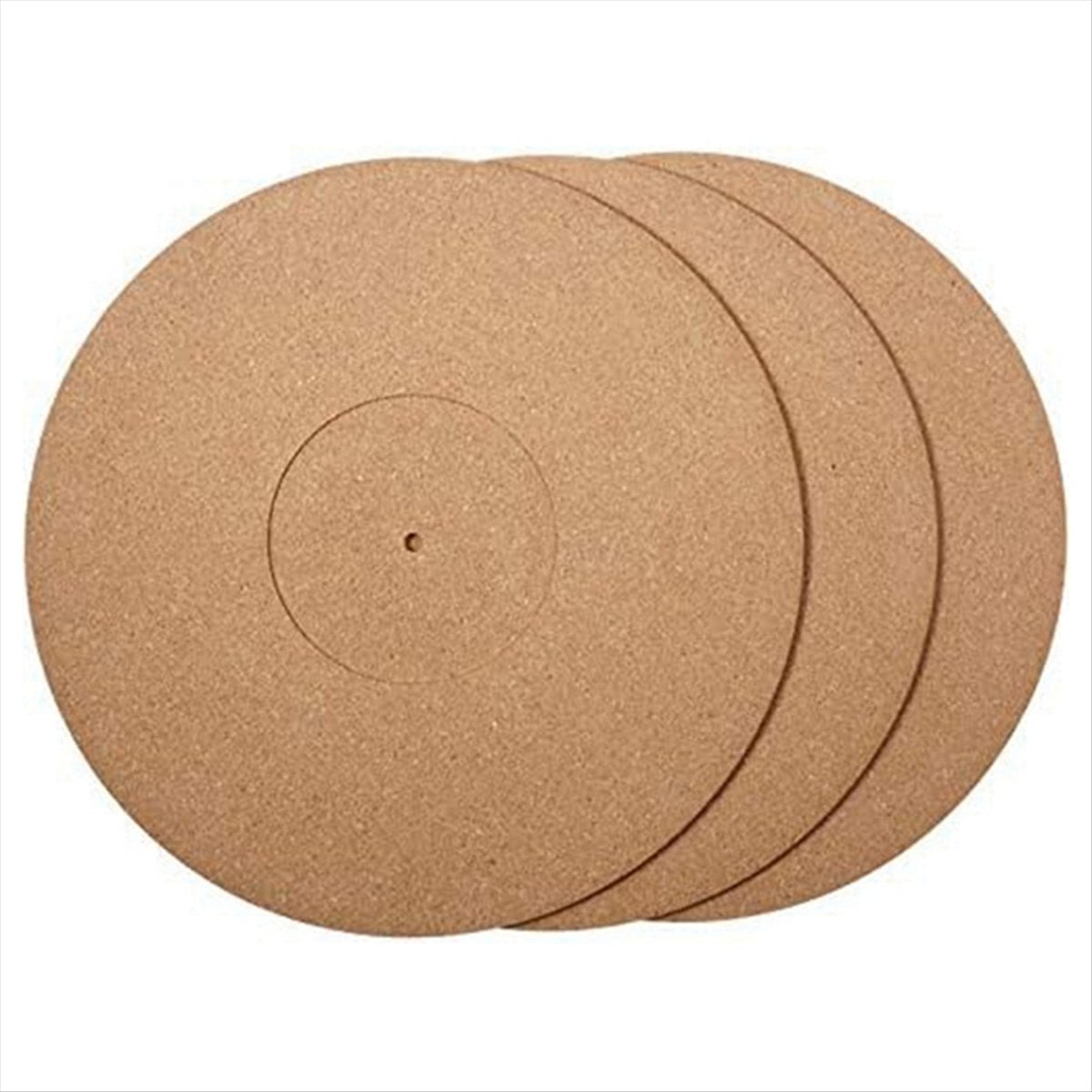 WQNZMADO 3 Pieces Cork Turntable Mats with High Fidelity for Vinyl LP ...